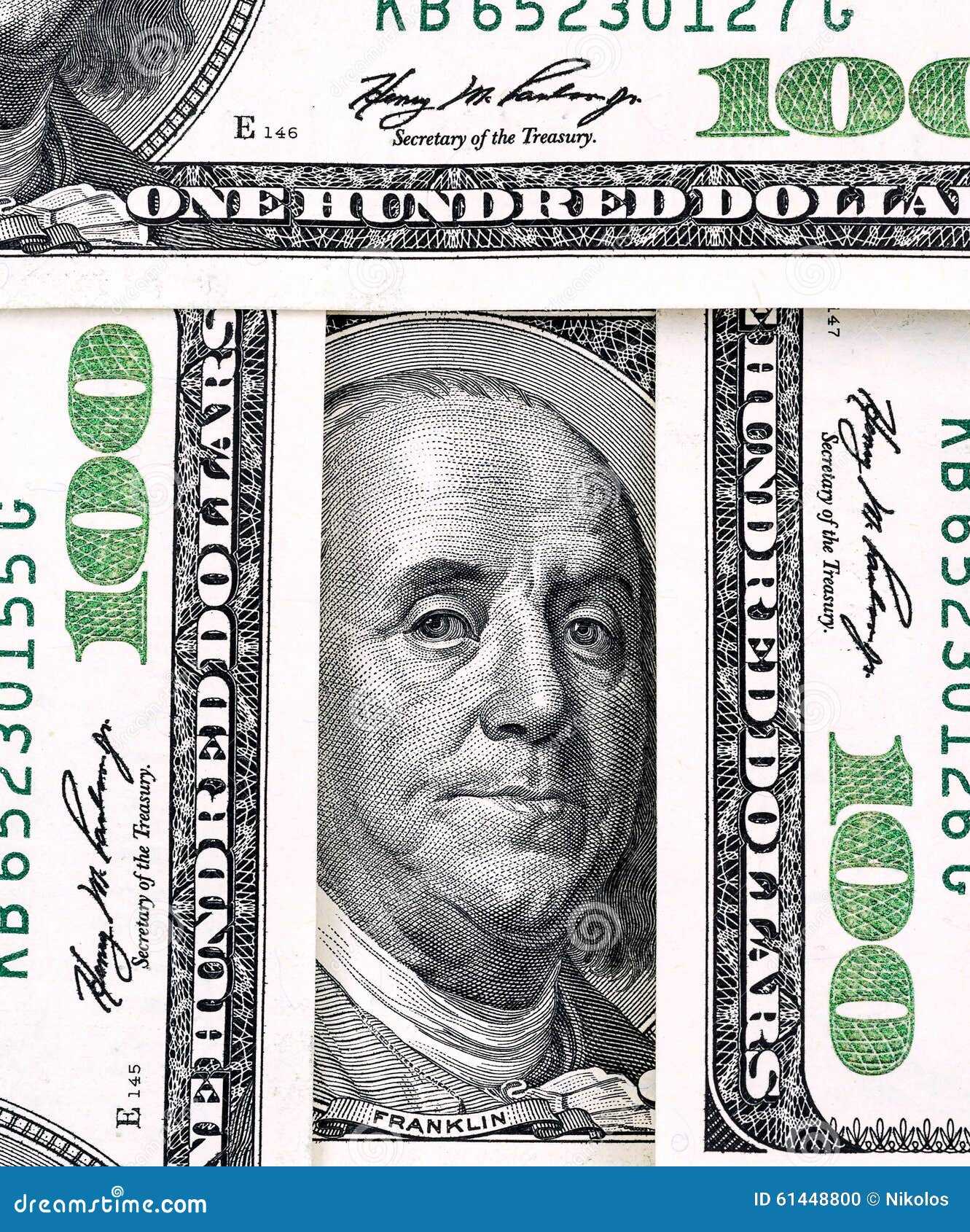 Pack of dollars stock photo. Image of group, earnings - 61448800