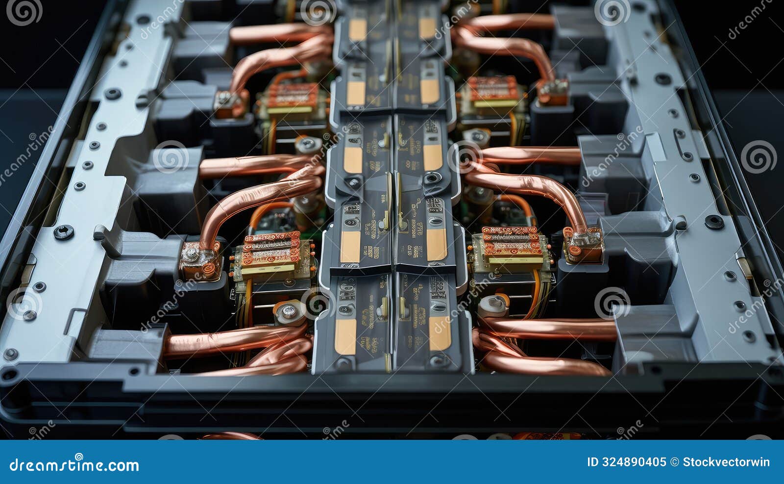 Pack ev battery stock illustration. Illustration of performance - 324890405