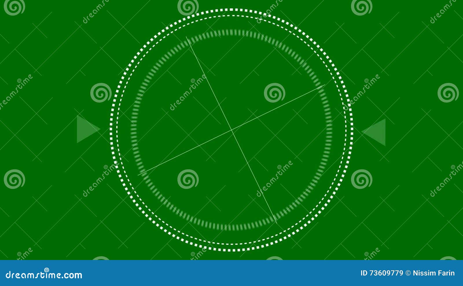 3 Pack of Futuristic Lock on Target on Green Screen Stock Video - Video ...