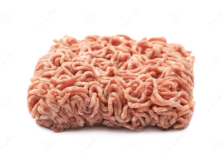 Pack of a Minced Meat Isolated Stock Photo - Image of diet, cook: 85485686