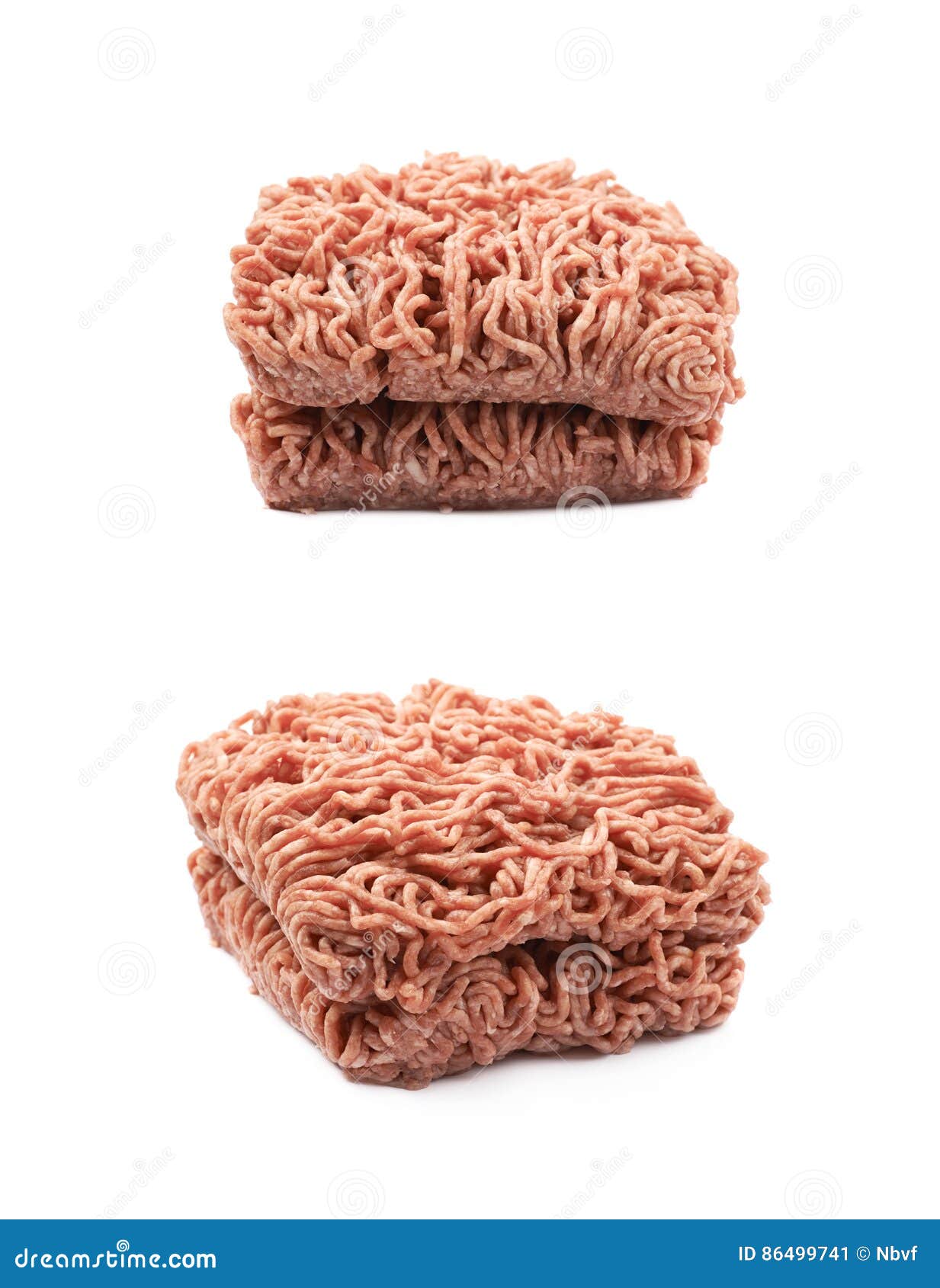 Pack of a Minced Meat Isolated Stock Image - Image of cuisine, ground ...