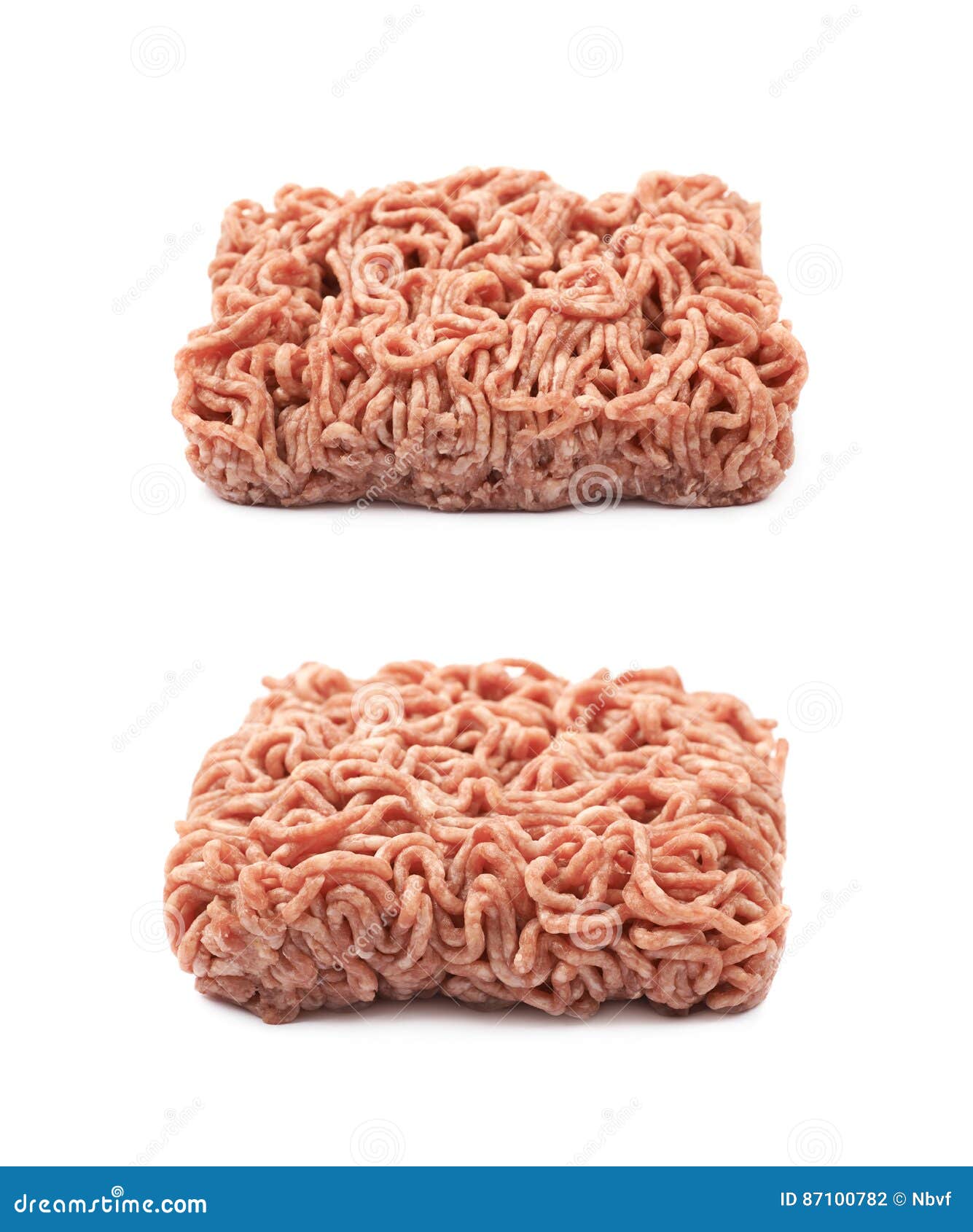 Pack of a Minced Meat Isolated Stock Photo - Image of beef, organic ...
