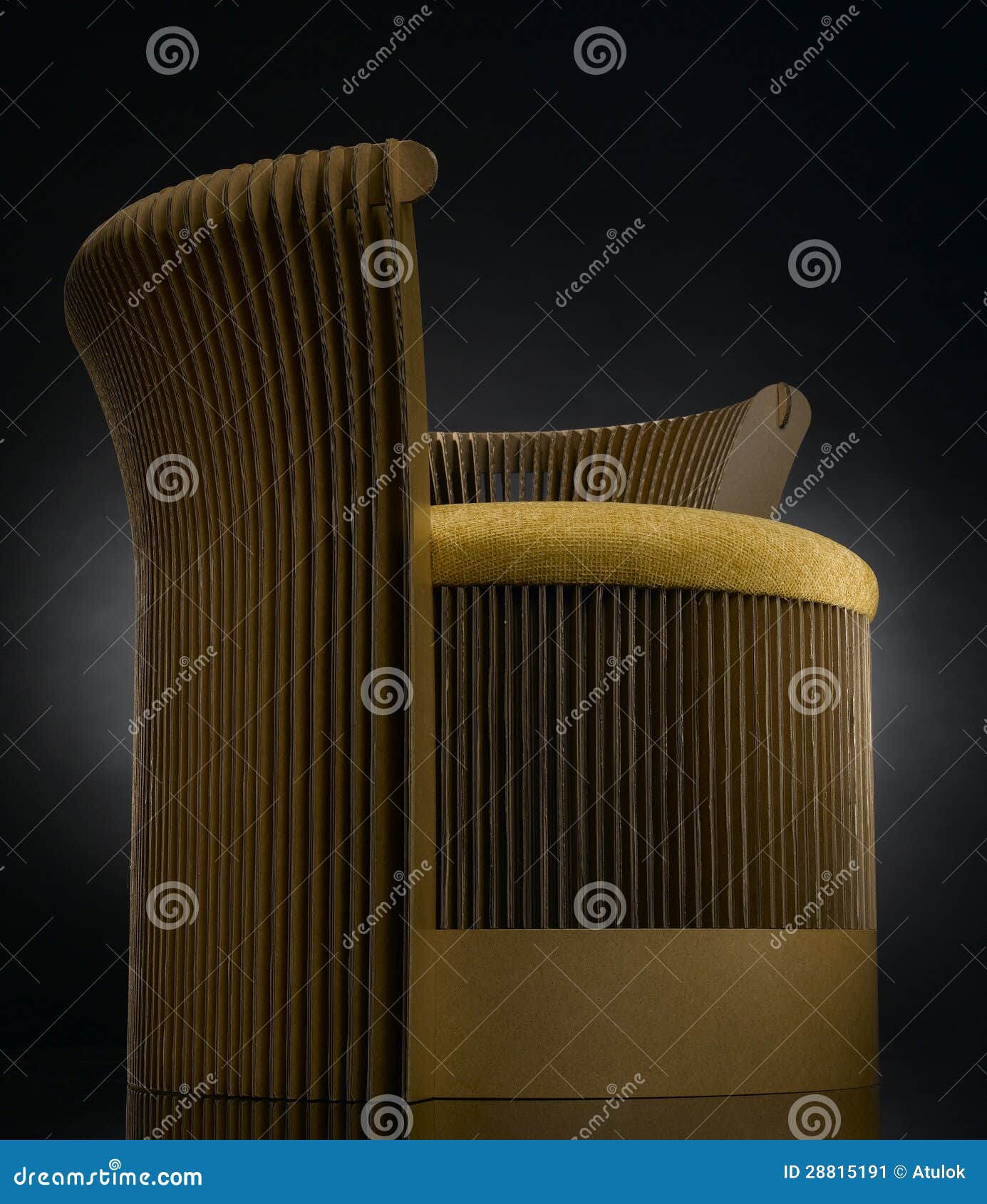 Pack Paper chair stock image. Image of relax, design - 28815191