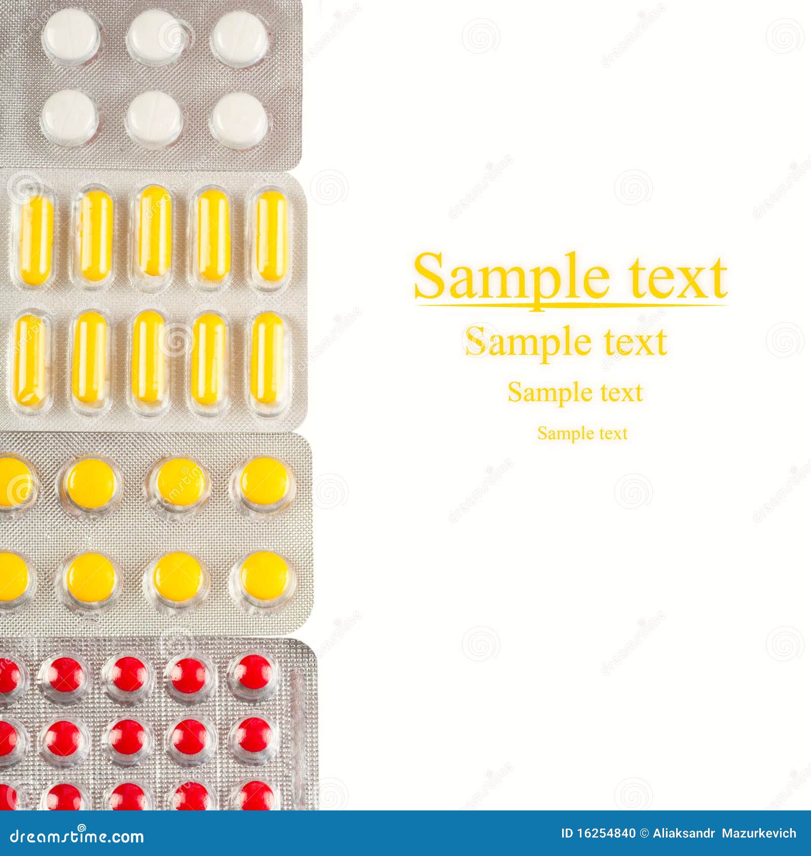 Pack of pills stock photo. Image of care, package, diet - 16254840