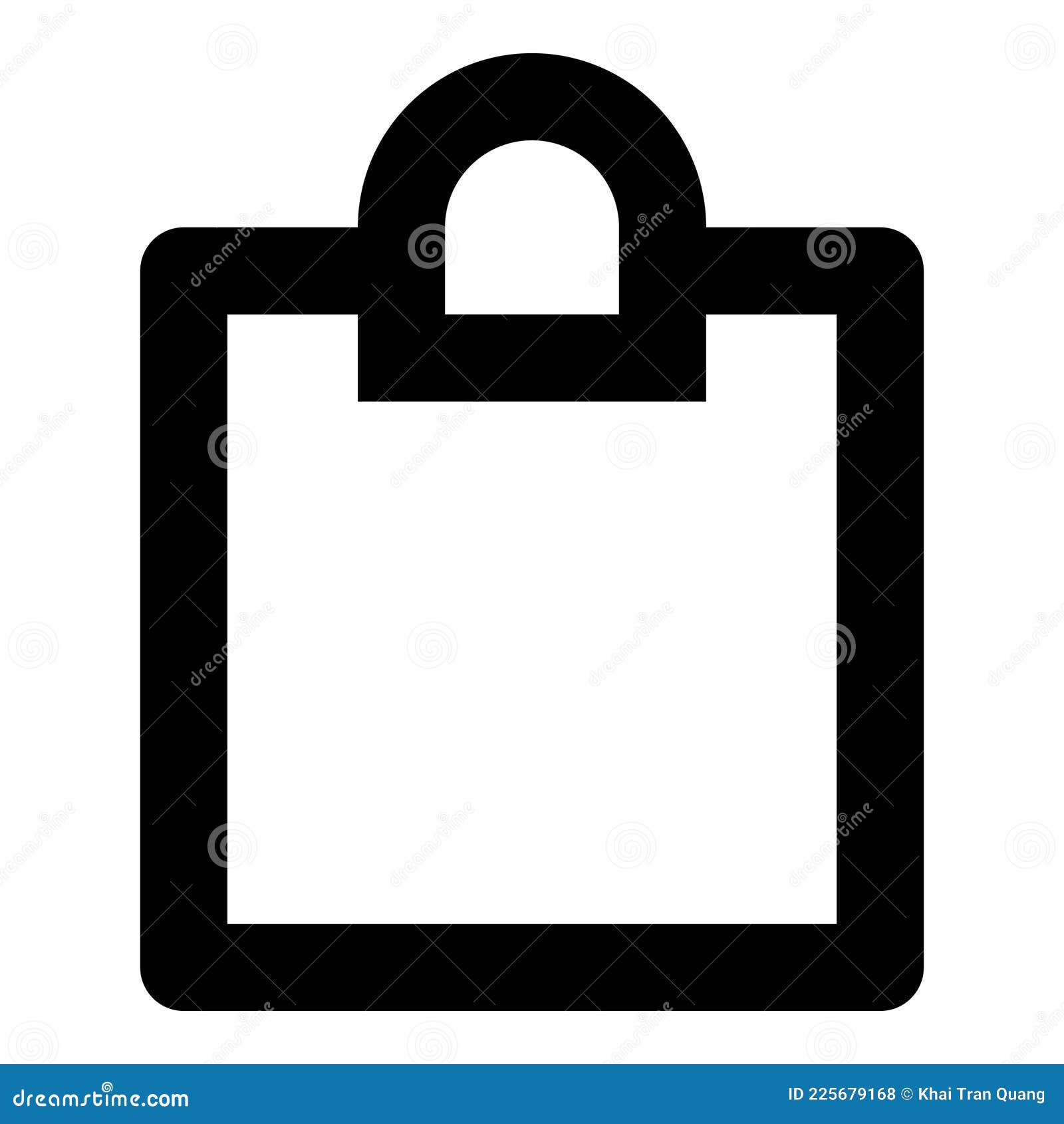 Paste vector icon. stock vector. Illustration of icon - 225679168