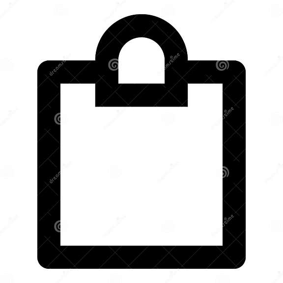 Paste vector icon. stock vector. Illustration of icon - 225679168