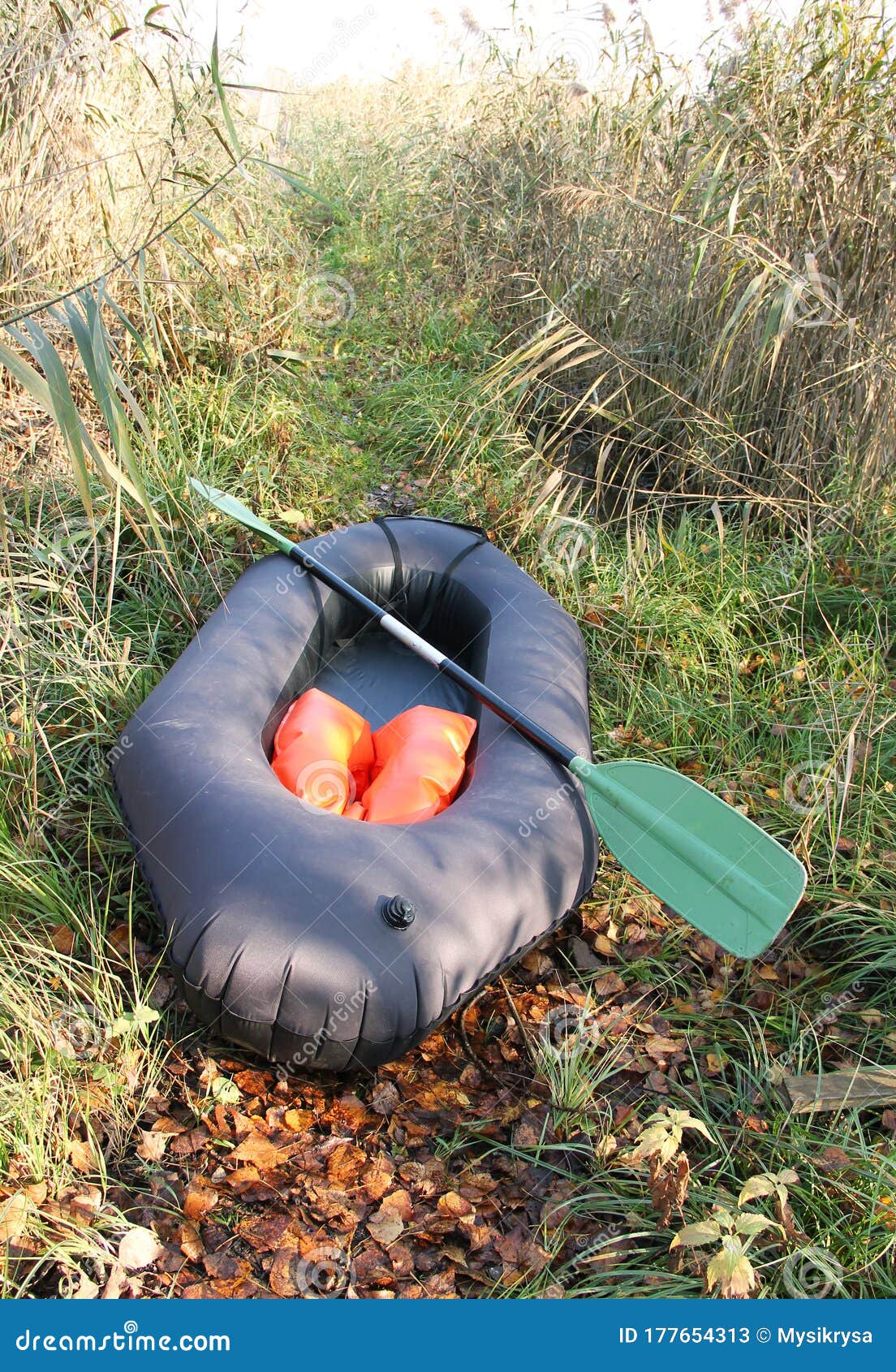 Pack-raft stock image. Image of adventure, hobby, boat - 177654313