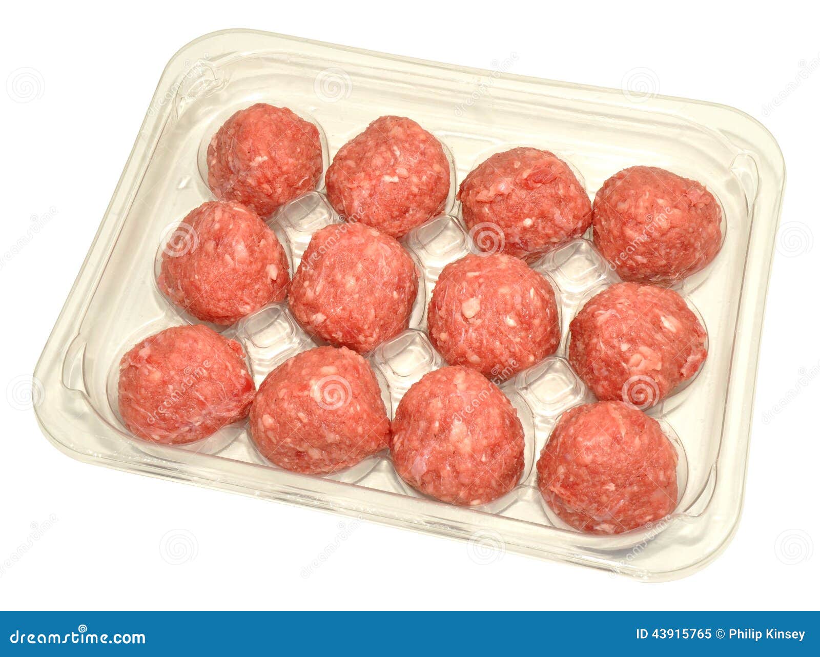 Pack of Raw Meatballs stock image. Image of ingredient - 43915765