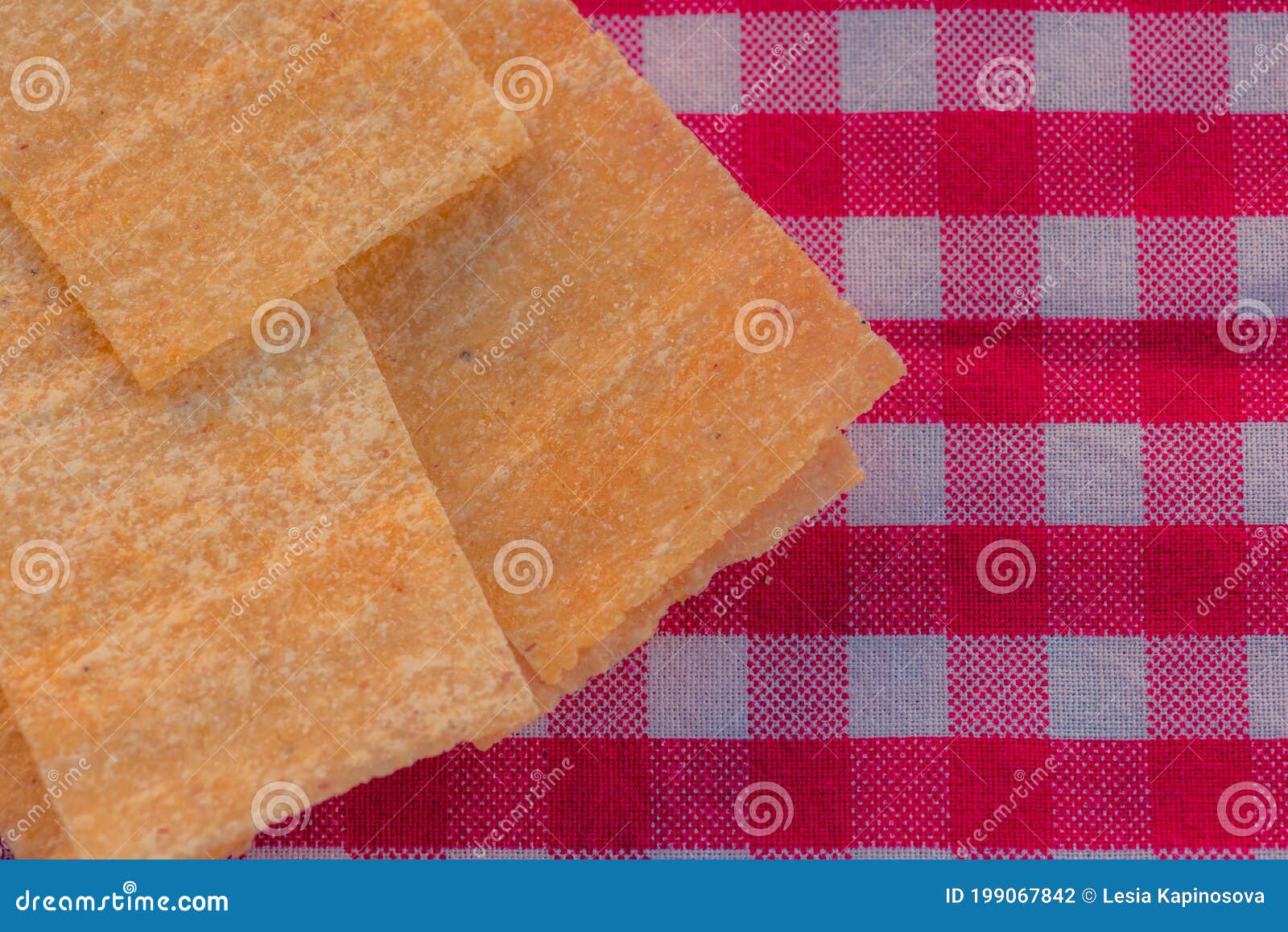 A Pack of Rectangular Chips. Rectangular Chips Stock Photo - Image of ...