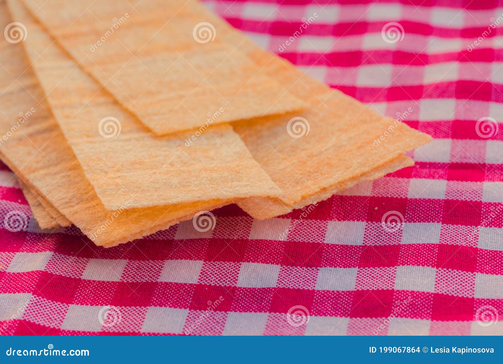 A Pack of Rectangular Chips. Rectangular Chips Stock Photo - Image of ...