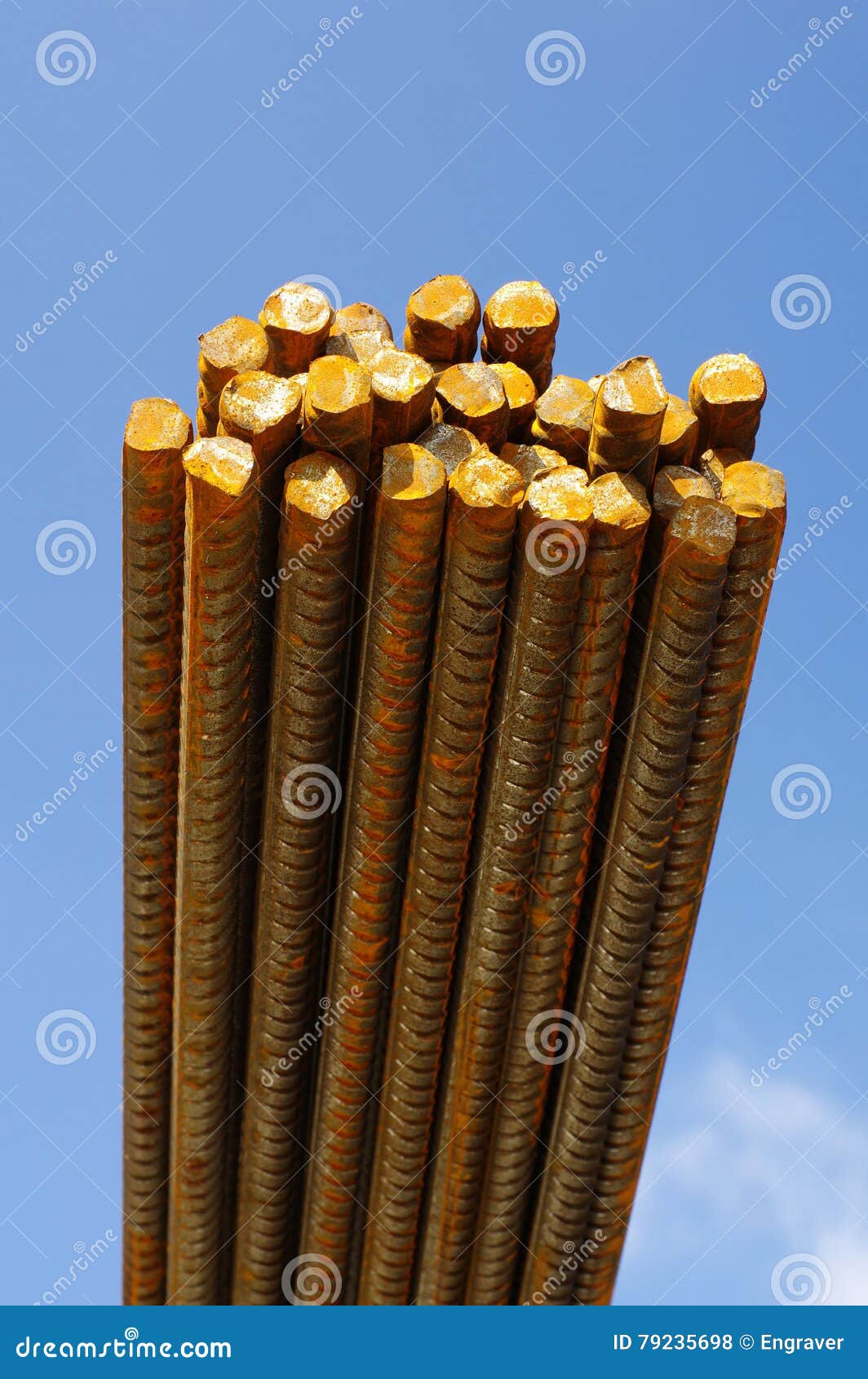Pack reinforcing steel stock photo. Image of bale, heap - 79235698