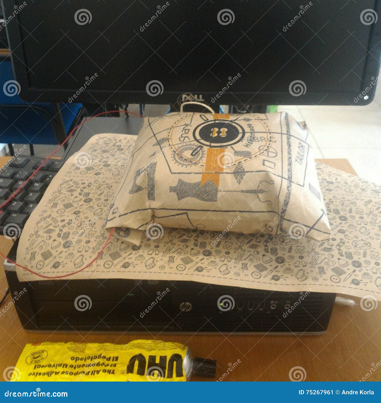 Pack editorial photo. Image of package, pack, scarf, handmade - 75267961