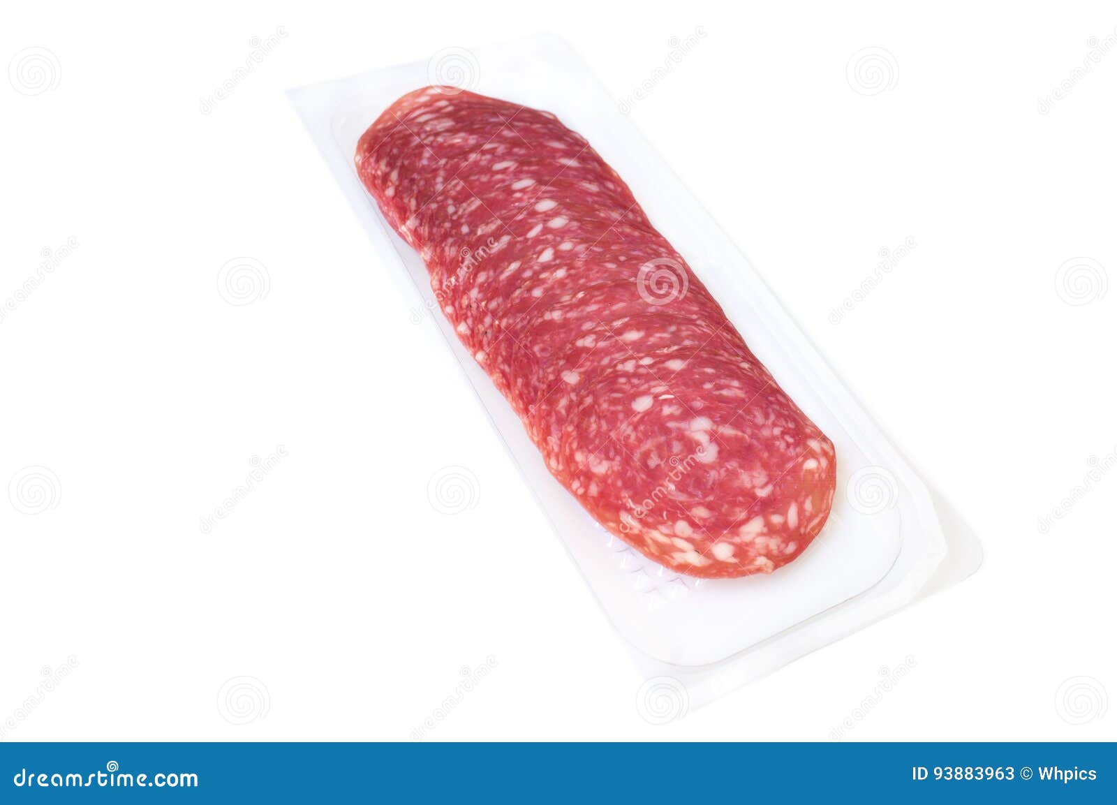Pack of Square Shaped Sliced Ham for Sandwich Stock Image - Image of ...