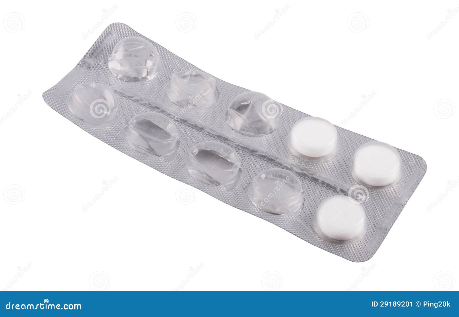 Pack of tablets stock image. Image of white, healthy - 29189201