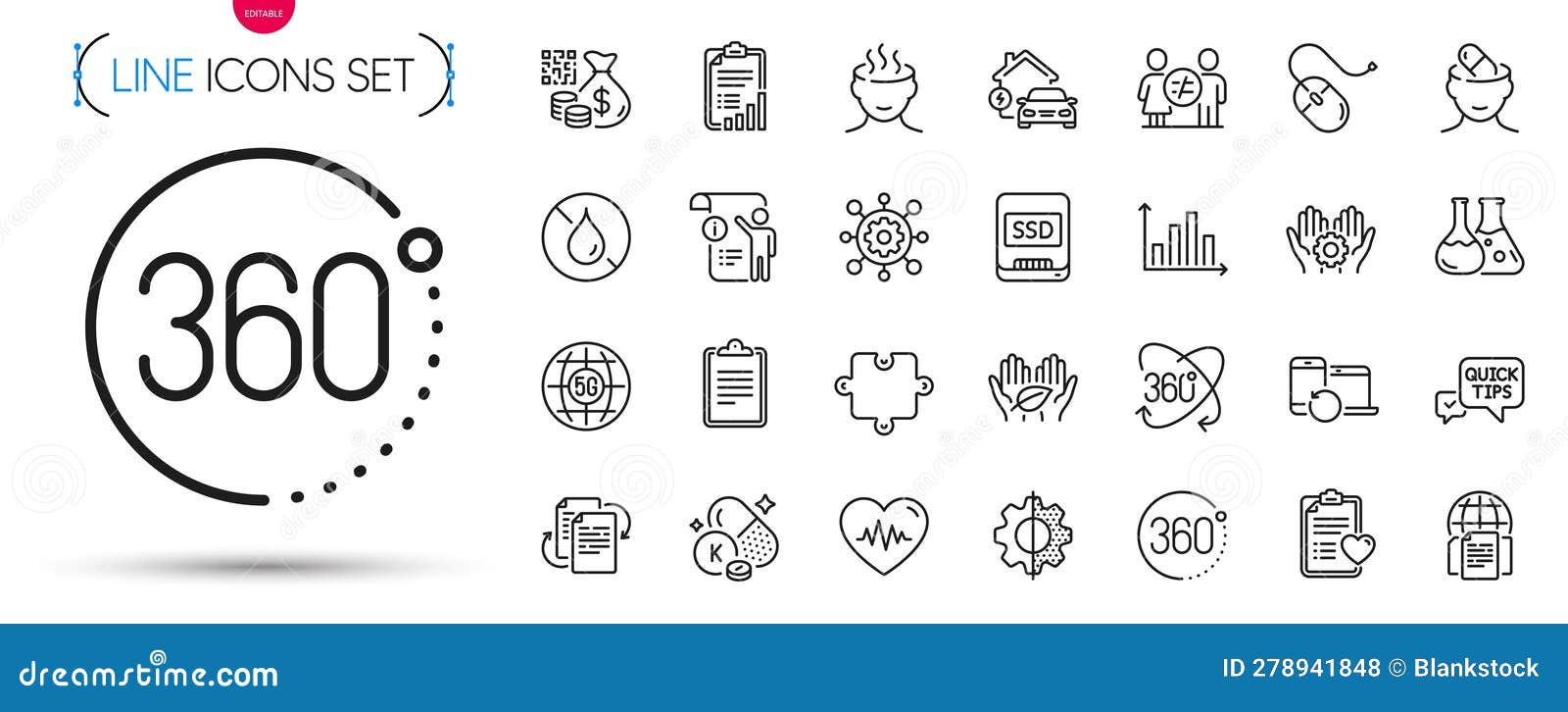 Pack Of Transform, Bureaucracy And Ssd Line Icons. Pictogram Icon ...