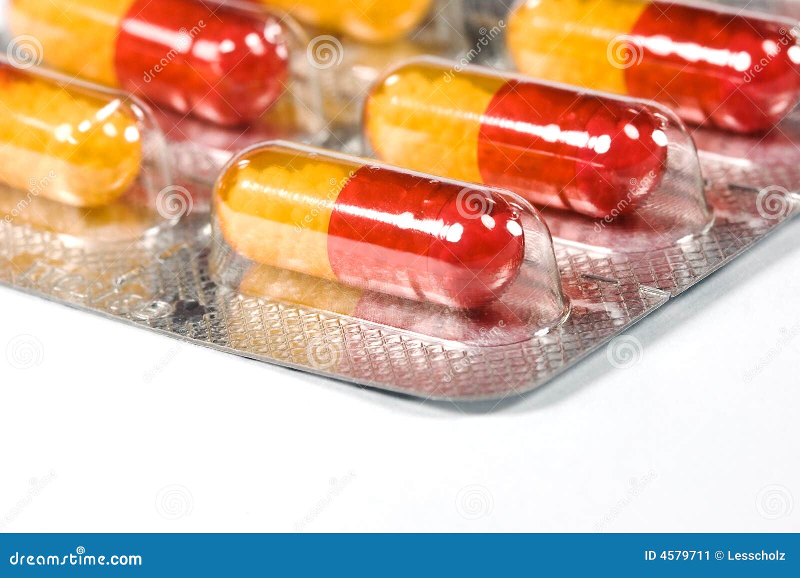 Package of Antibiotic Pills Stock Image - Image of cure, wrapping: 4579711