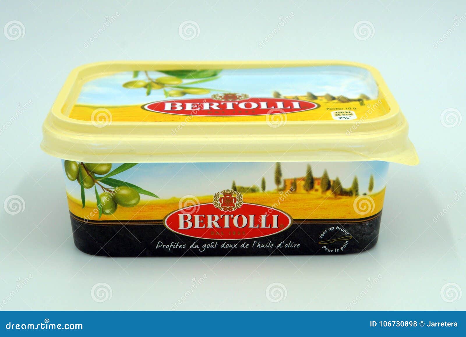 Package of Bertolli Margarine. Editorial Stock Photo - Image of butter ...