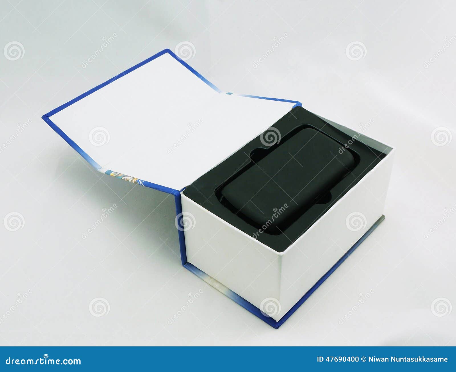 Package Box for Mobile Phone Stock Photo - Image of open, package: 47690400