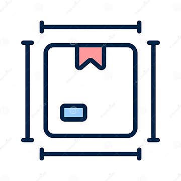 Package Dimensions stock vector. Illustration of logistics - 332214344