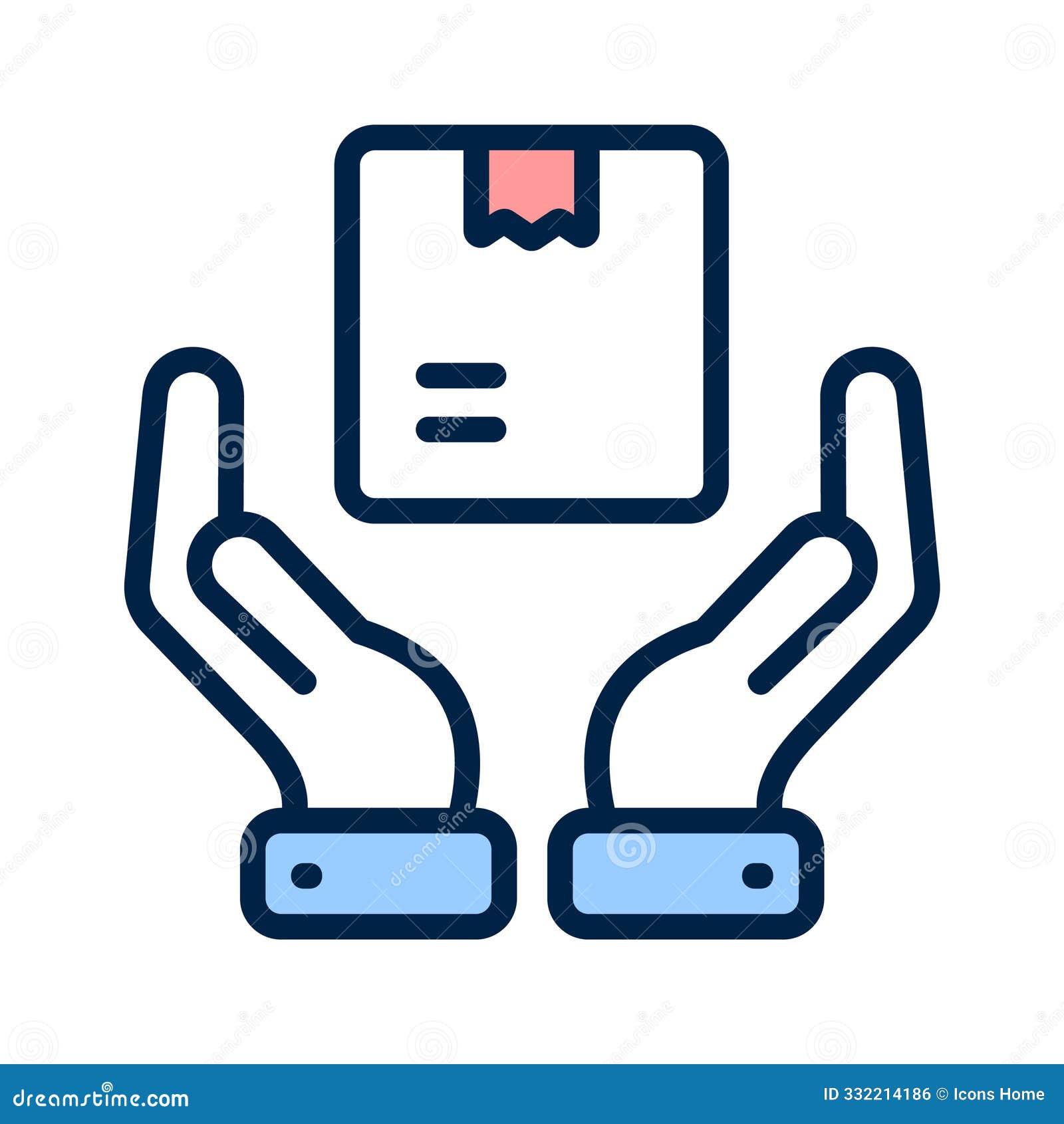 Package Care stock vector. Illustration of outline, care - 332214186