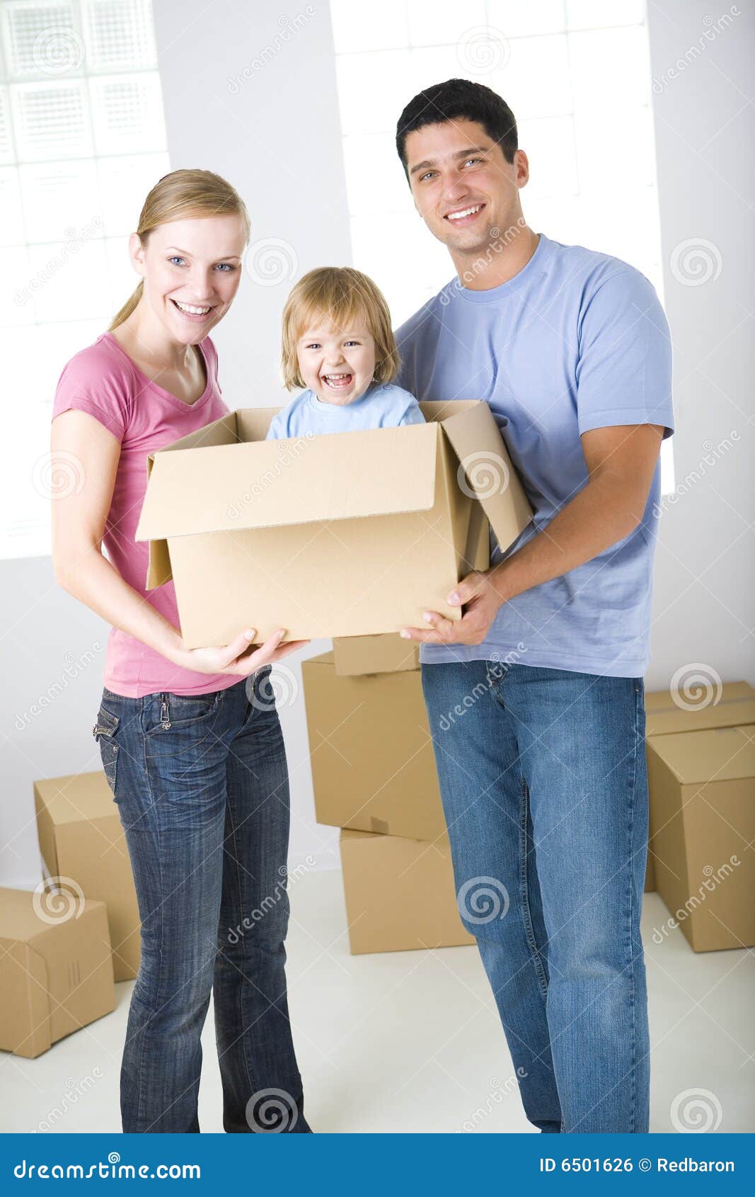 A package with child stock photo. Image of husband, male - 6501626