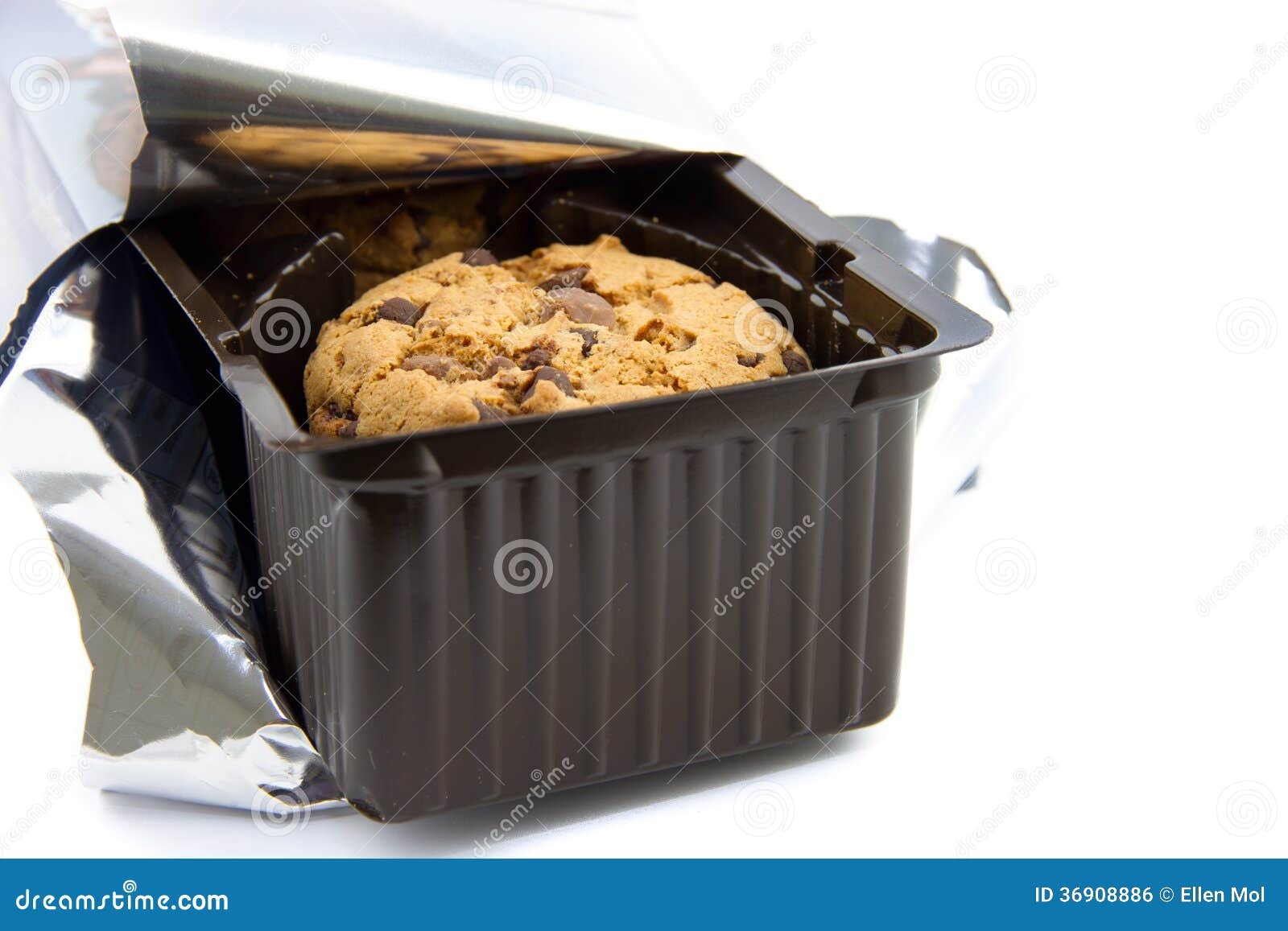 Package of Chocolate Cookies Stock Photo - Image of package ...