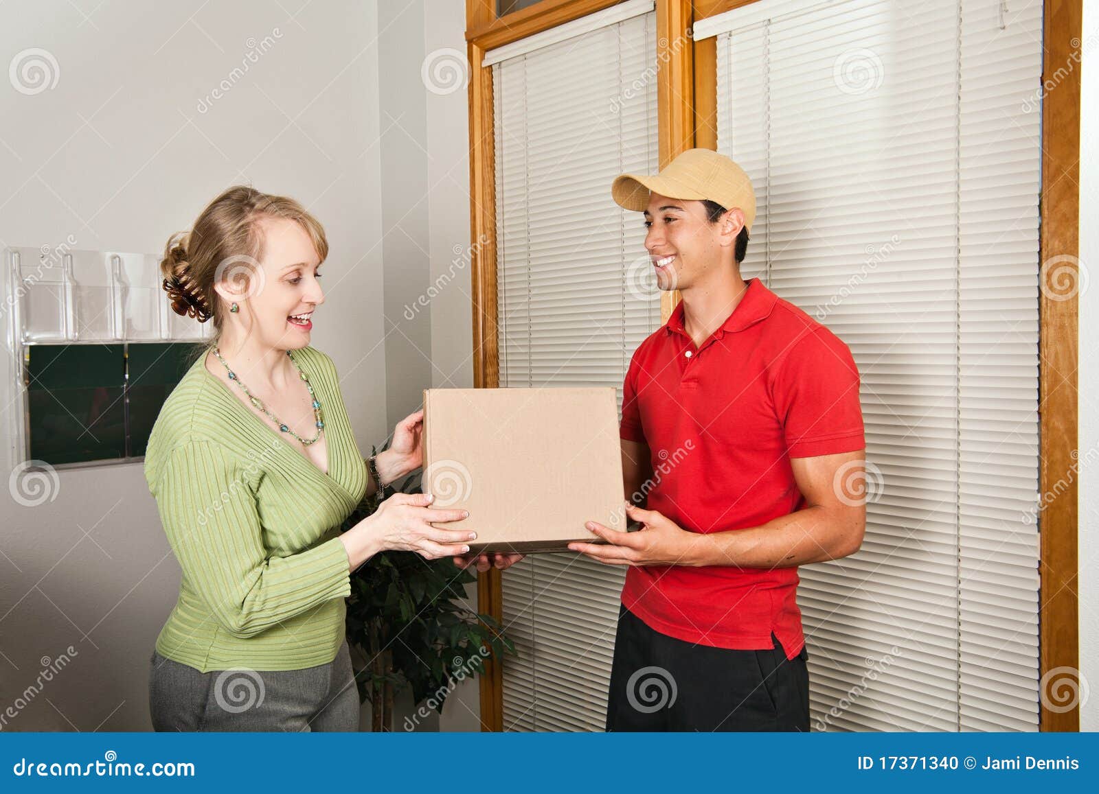 Package Delivery stock photo. Image of receive, business - 17371340