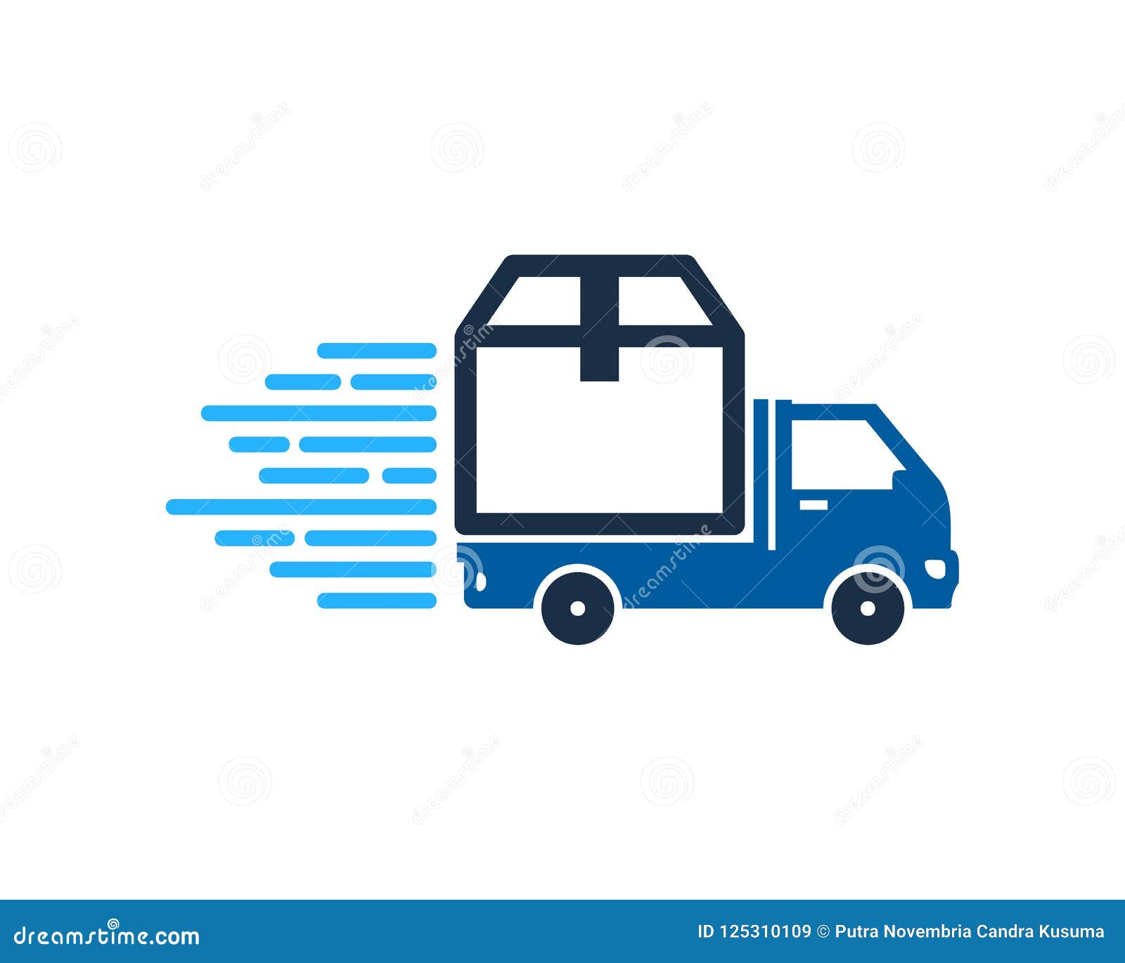 Package Delivery Logo Icon Design Stock Vector - Illustration of modern ...