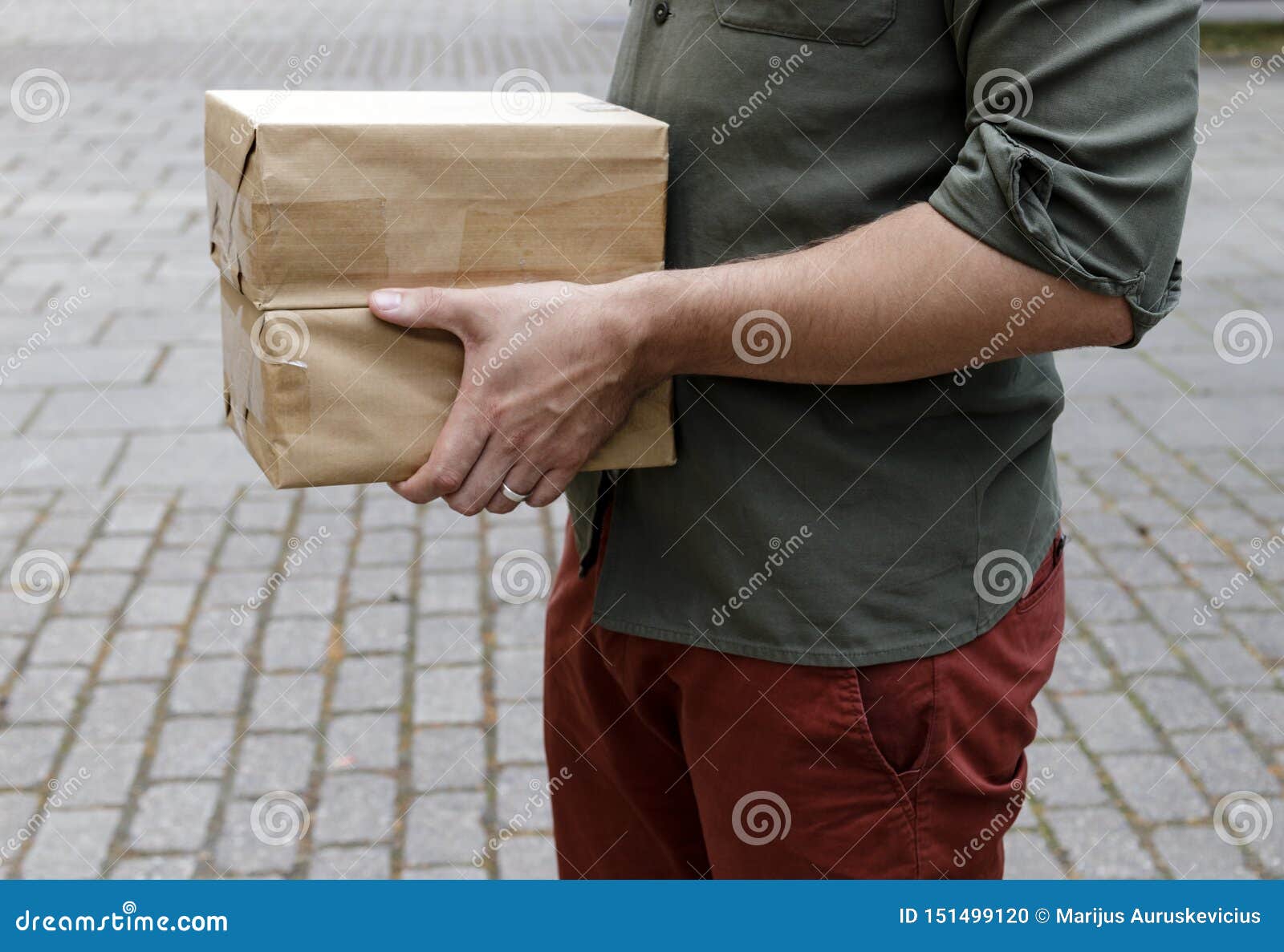 Package delivery stock photo. Image of gift, delivery - 151499120