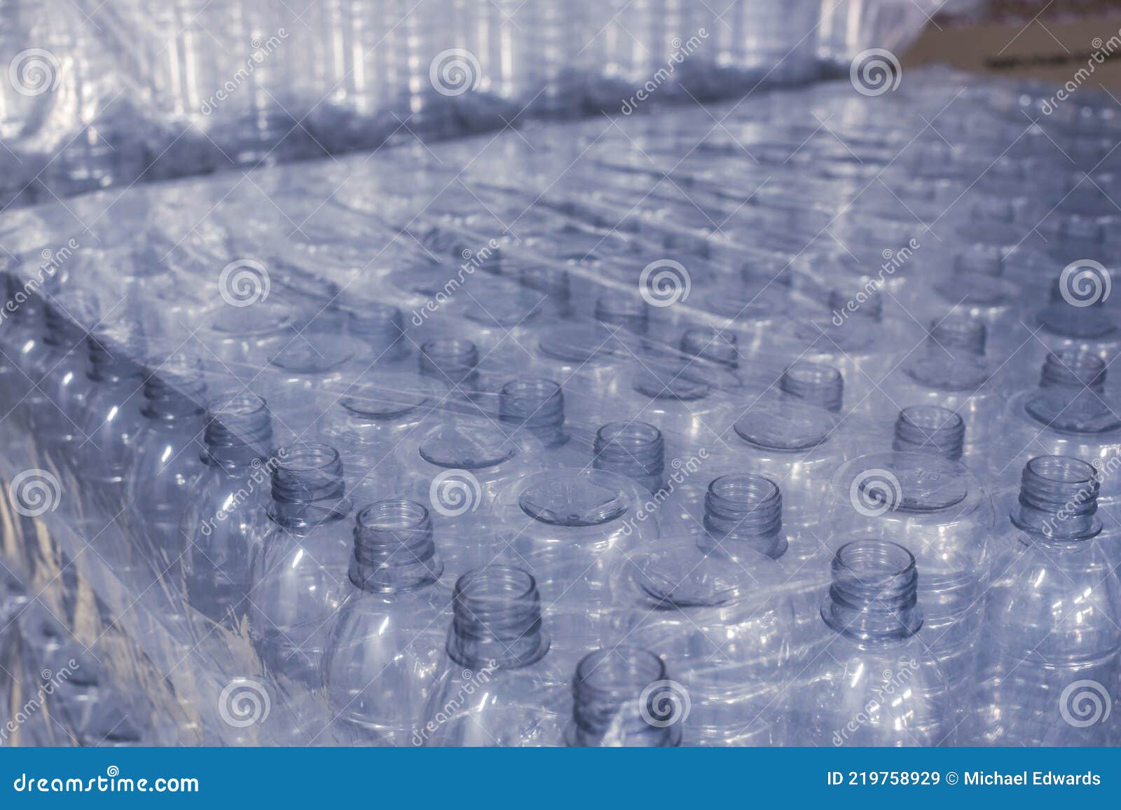 A Package of Disposable Plastic Water Bottles at a Food Supply Store or ...