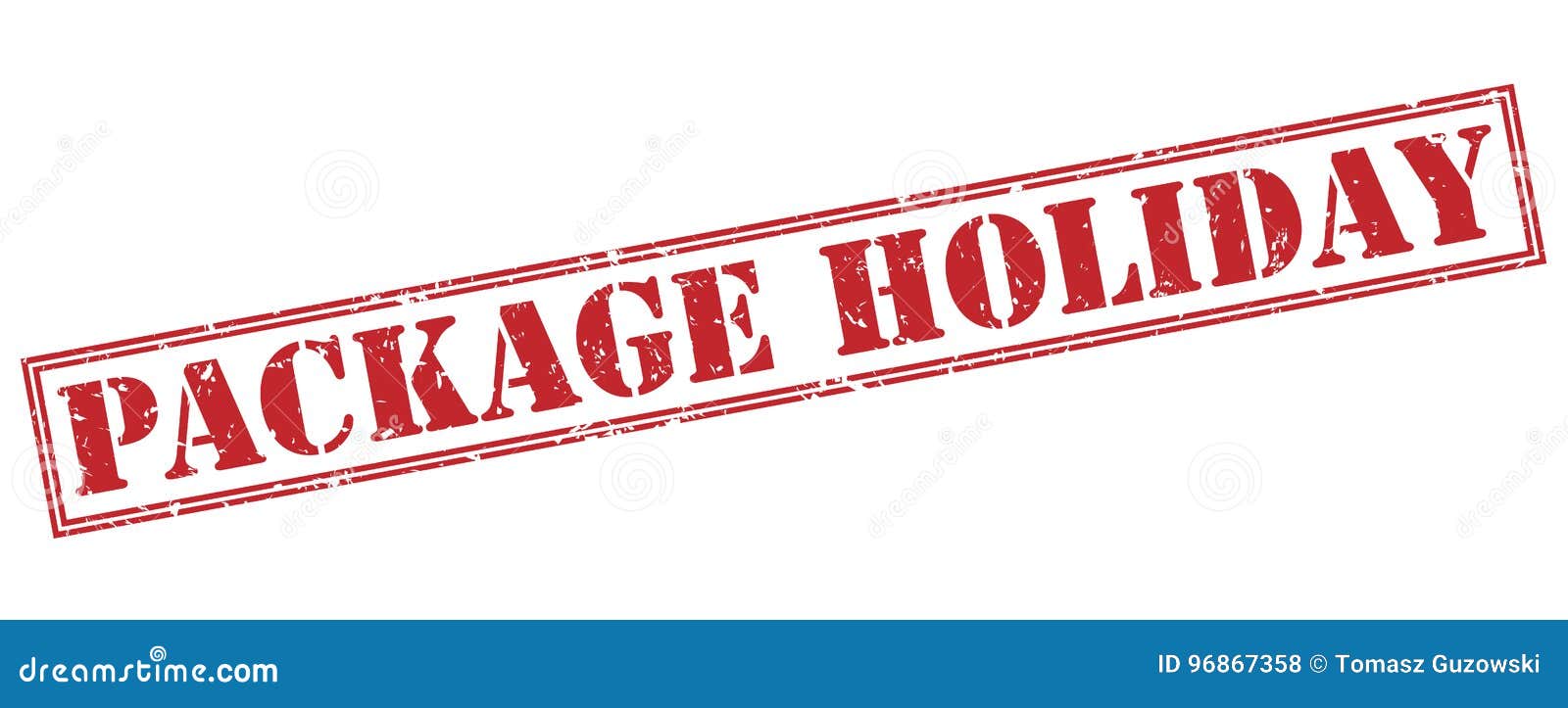 Package Holiday And Package Tour Labels Vector Illustration ...