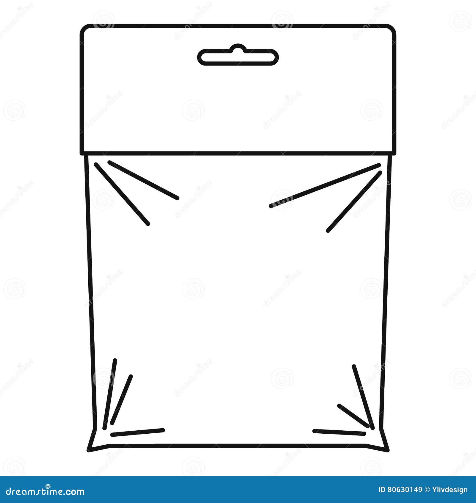 Package Icon, Outline Style Stock Vector - Illustration of branding ...