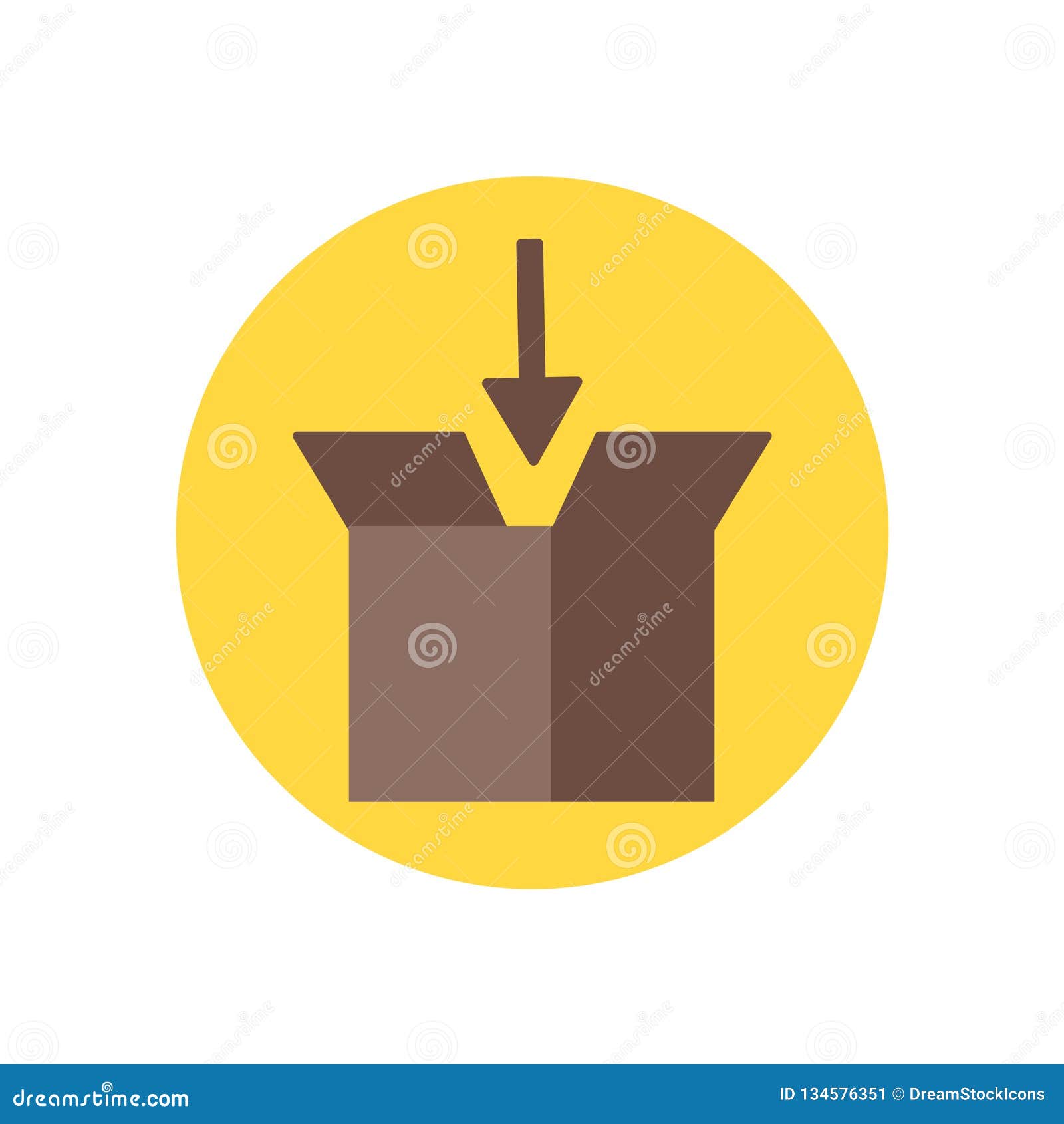 Package Icon Vector Isolated on White Background, Package Sign ...