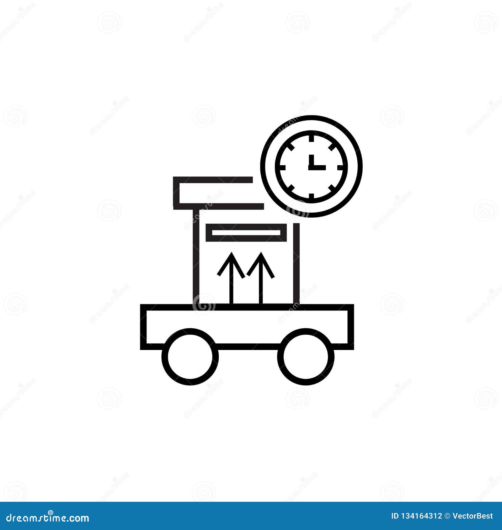 Package Icon Vector Sign and Symbol Isolated on White Background ...