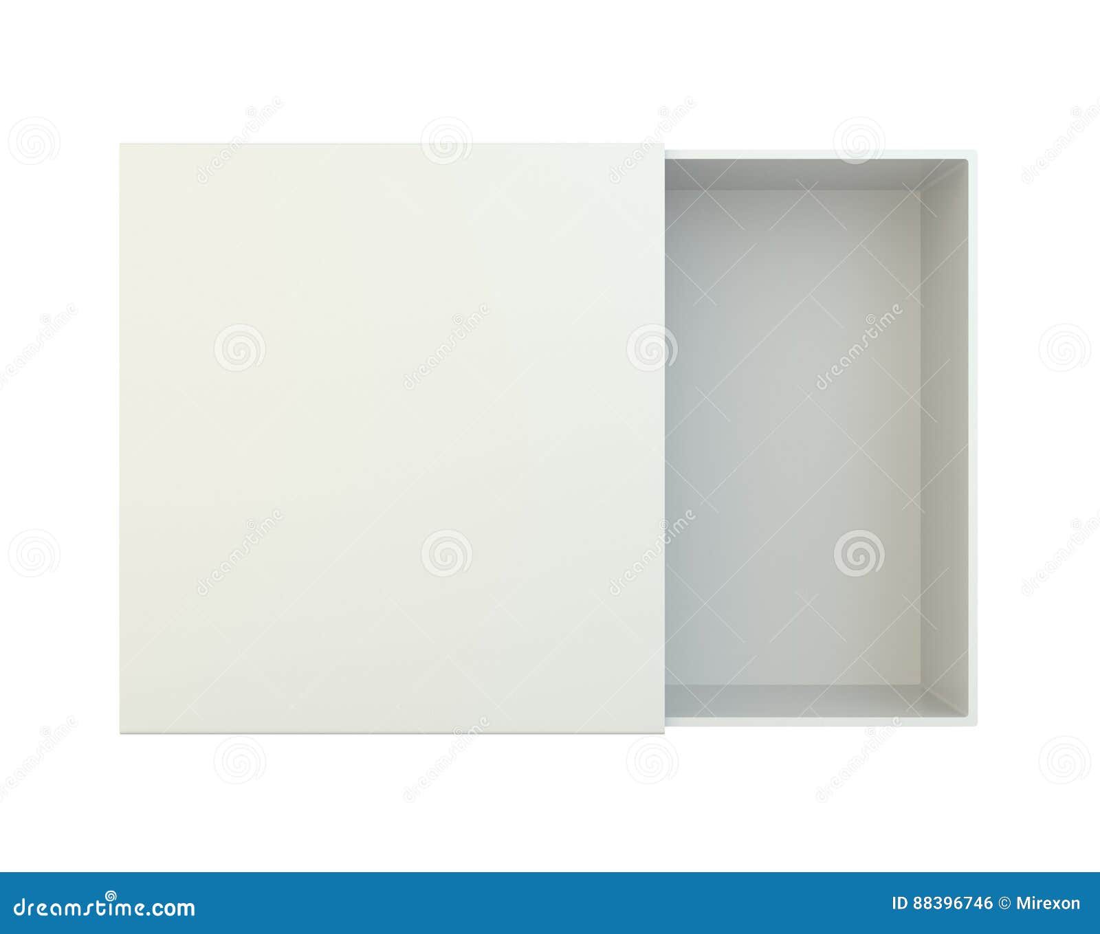 Package Isolated on White Background. Stock Illustration - Illustration ...