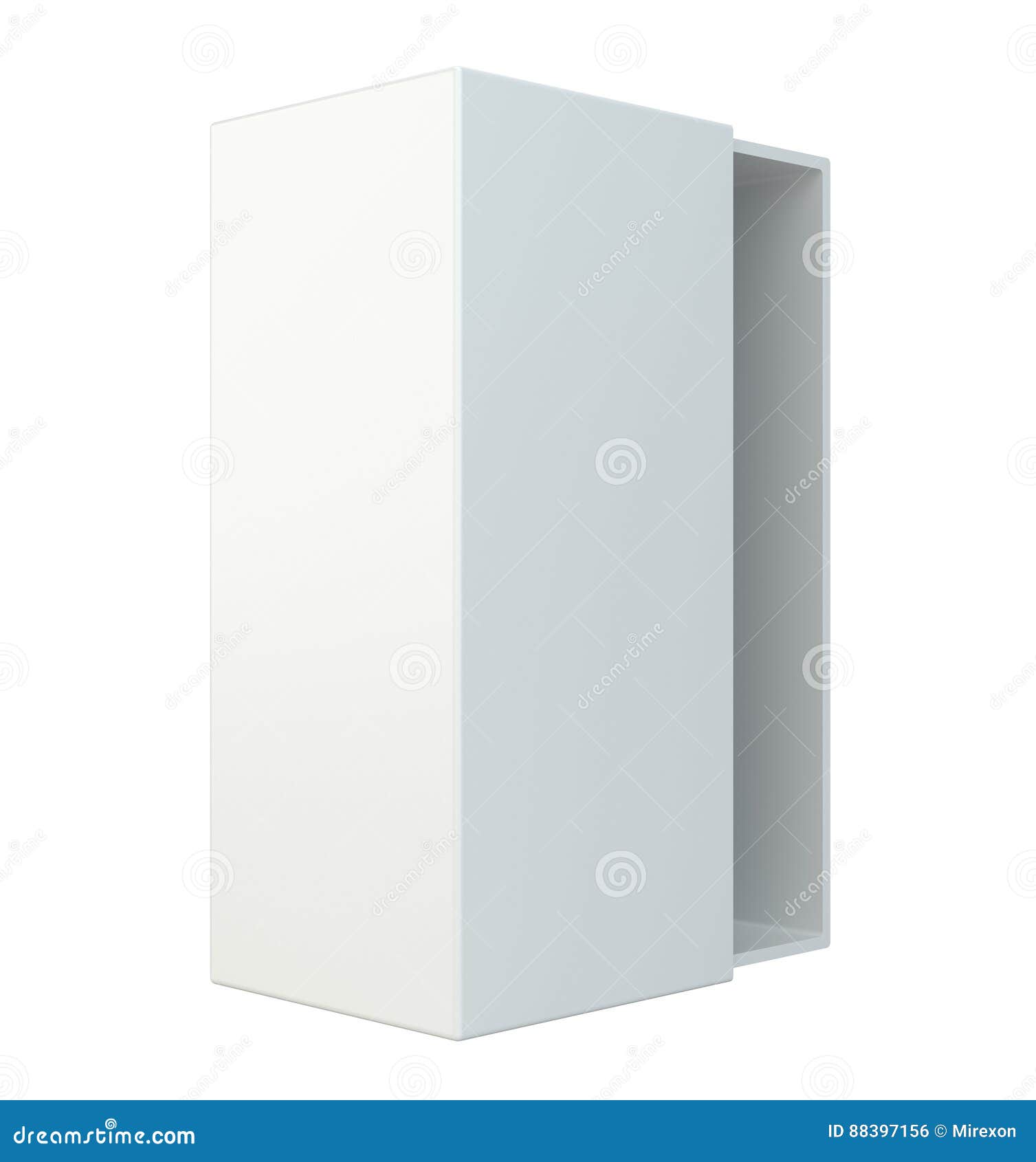 Package Isolated on White Background. Stock Illustration - Illustration ...