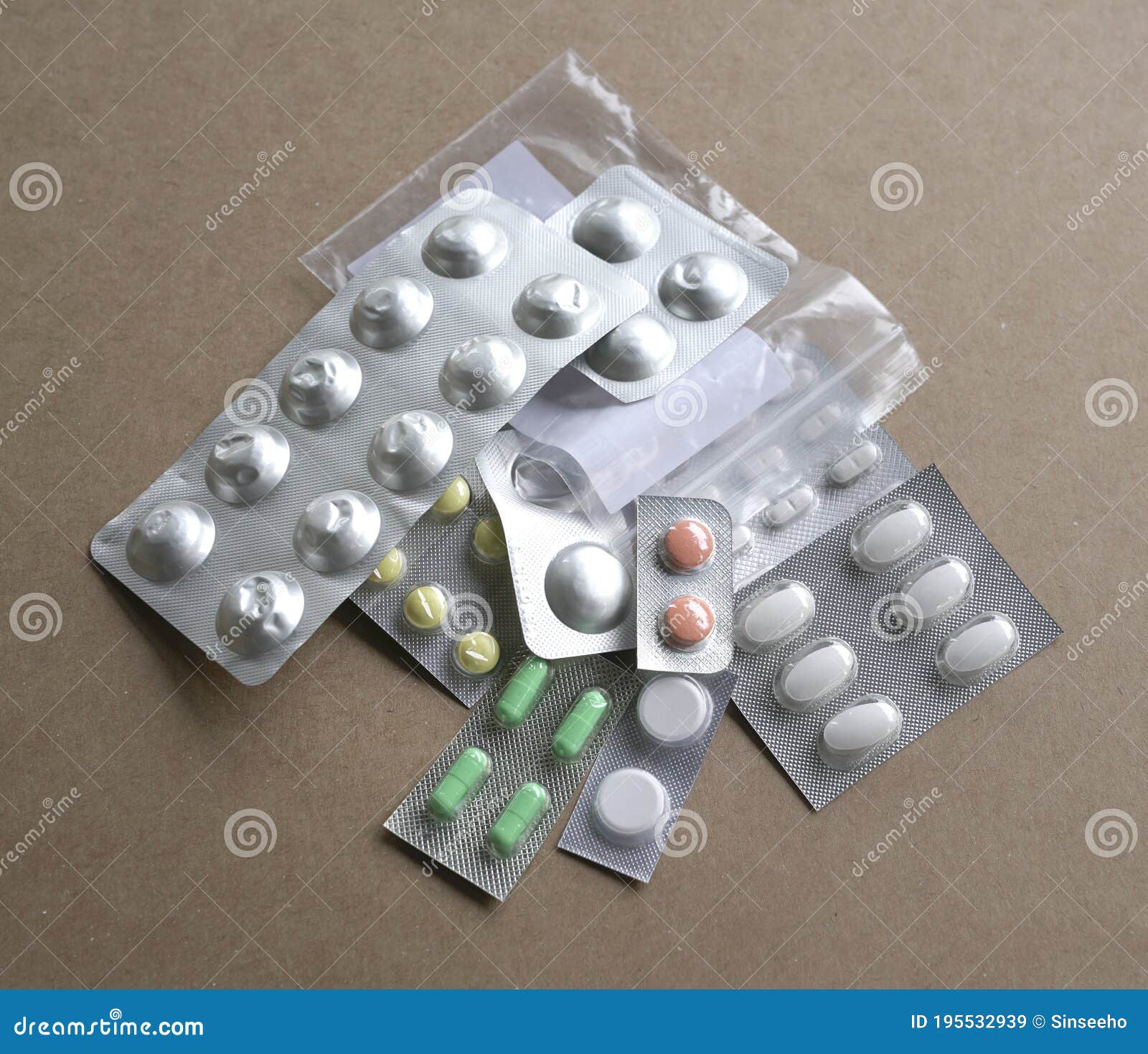 Package of Medicine in Tablet and Pills Form Stock Image - Image of ...