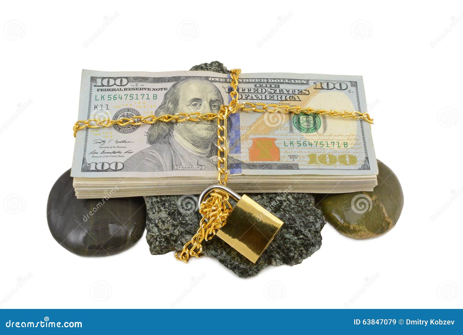 Package money on stone stock image. Image of insurance - 63847079