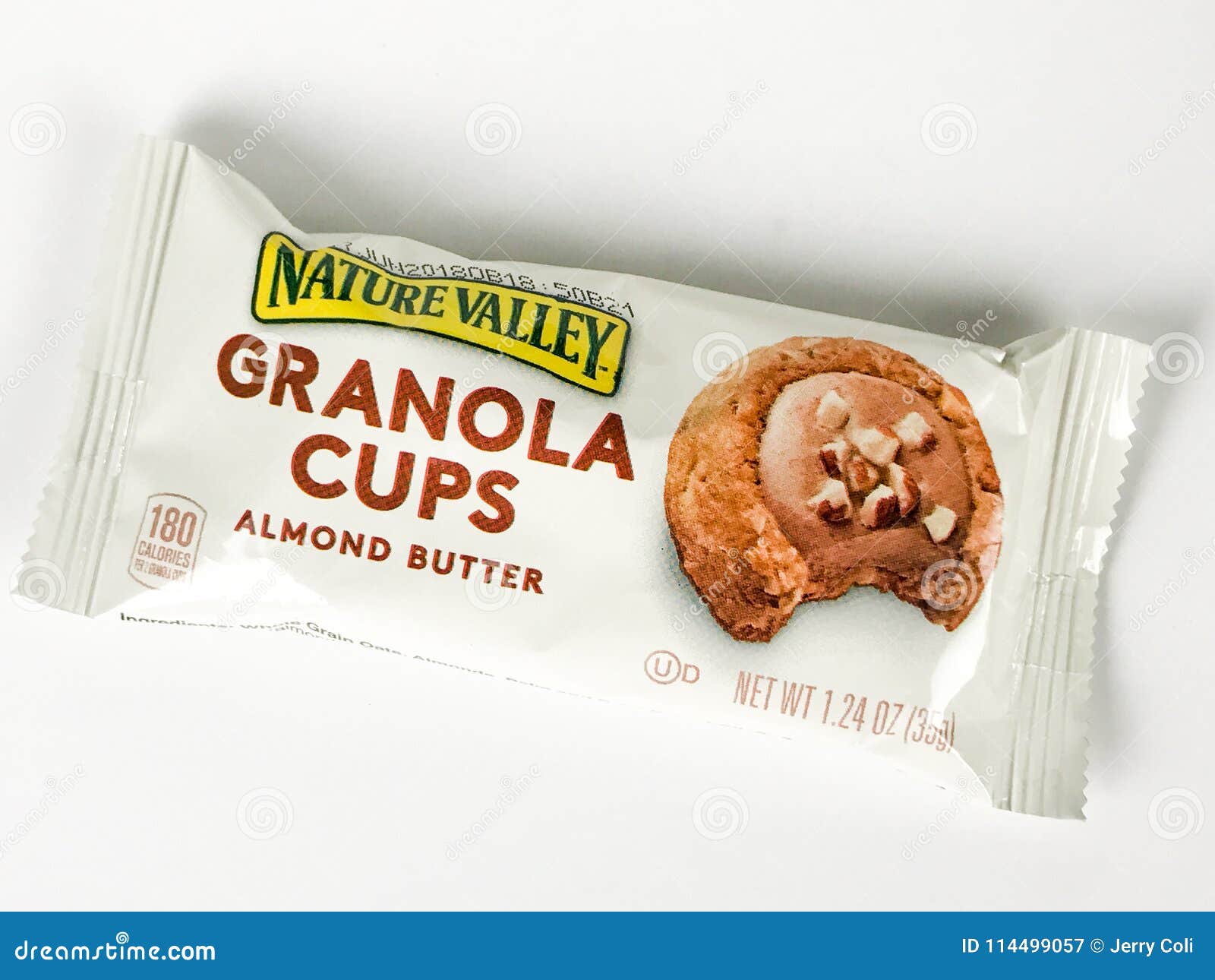 Package of Nature Valley Granola Cups on White Backdrop Editorial ...