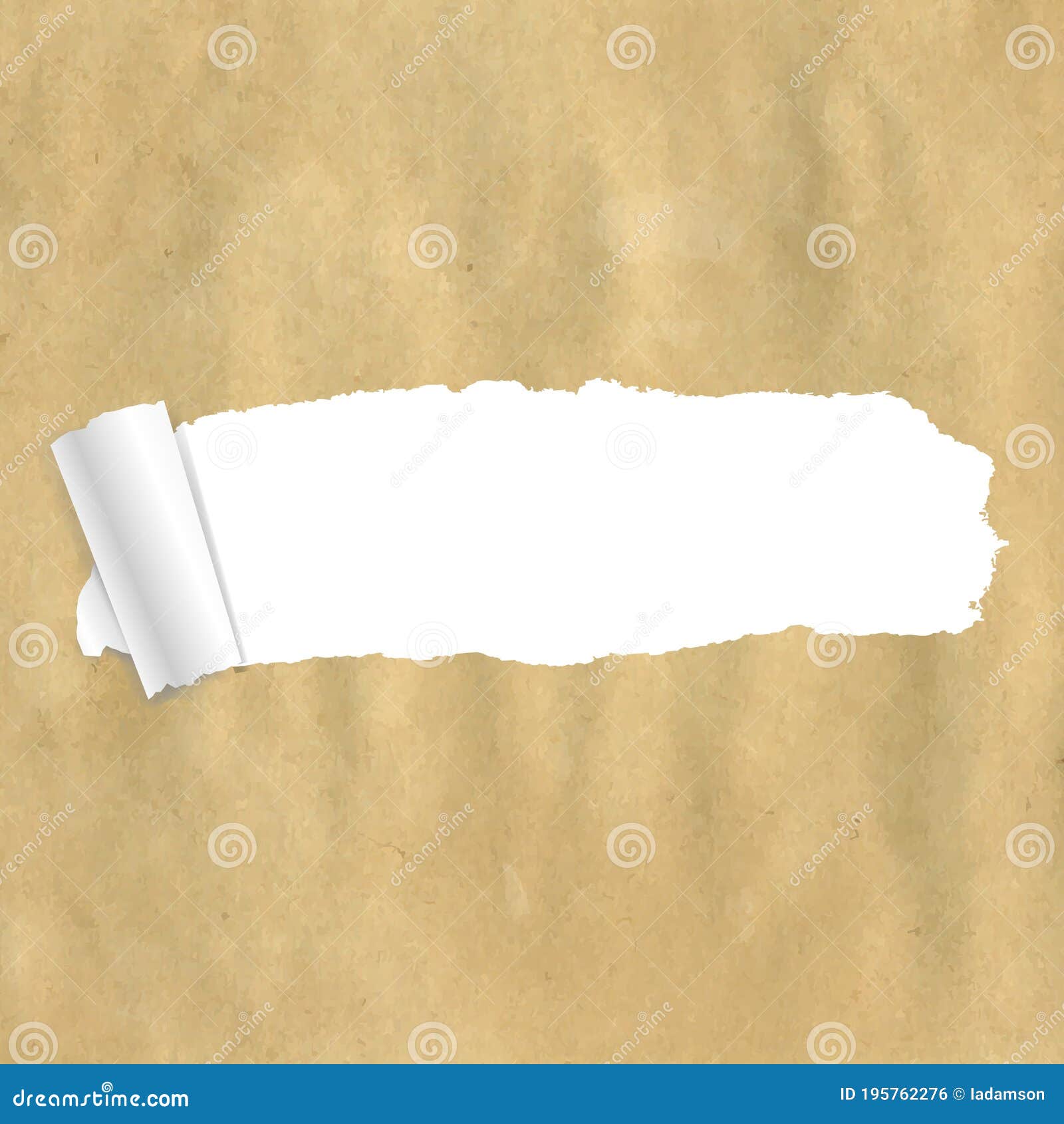 Package Paper Torn stock vector. Illustration of concept - 195762276