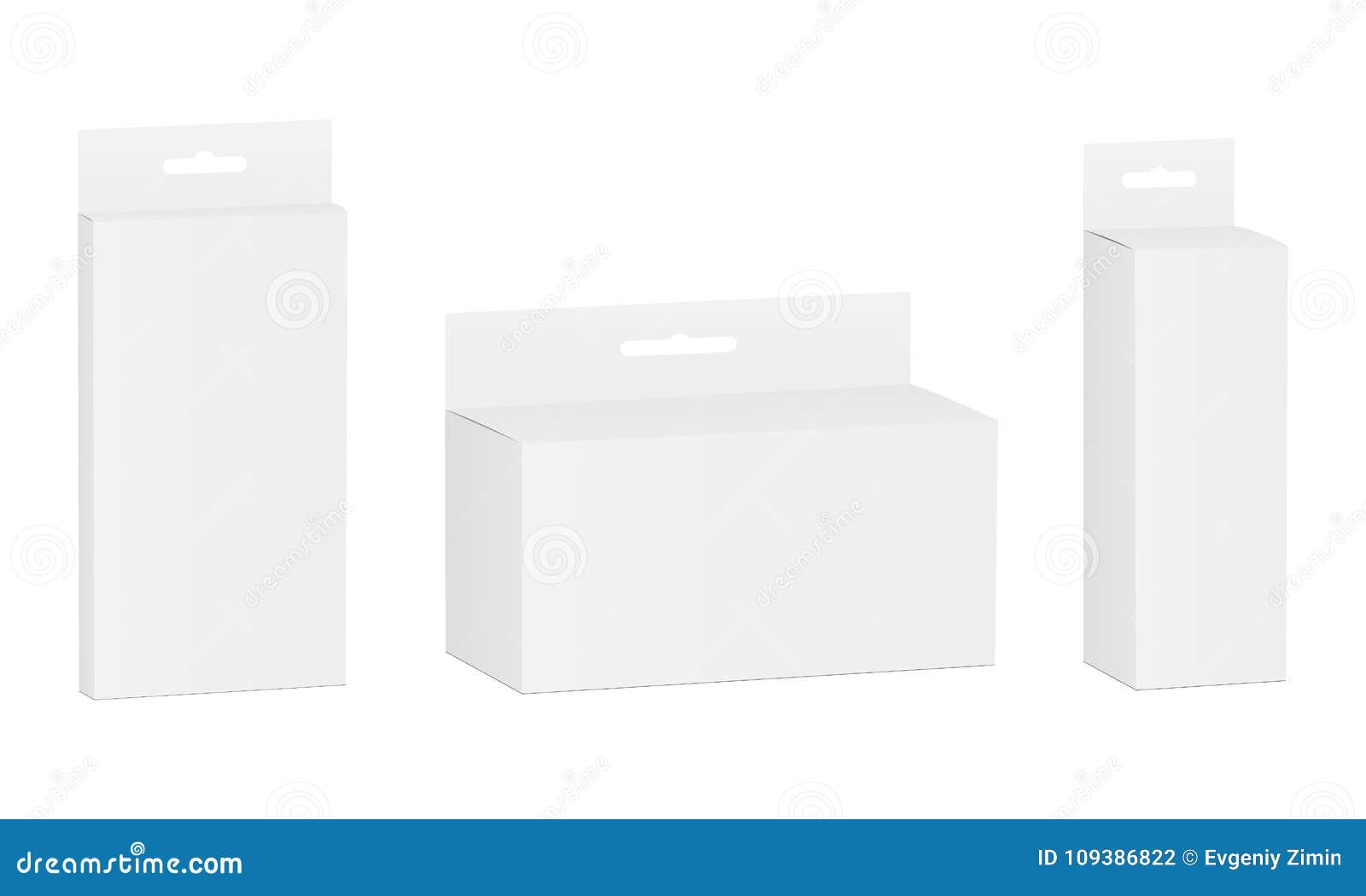 Package rectangular boxes stock vector. Illustration of empty - 109386822