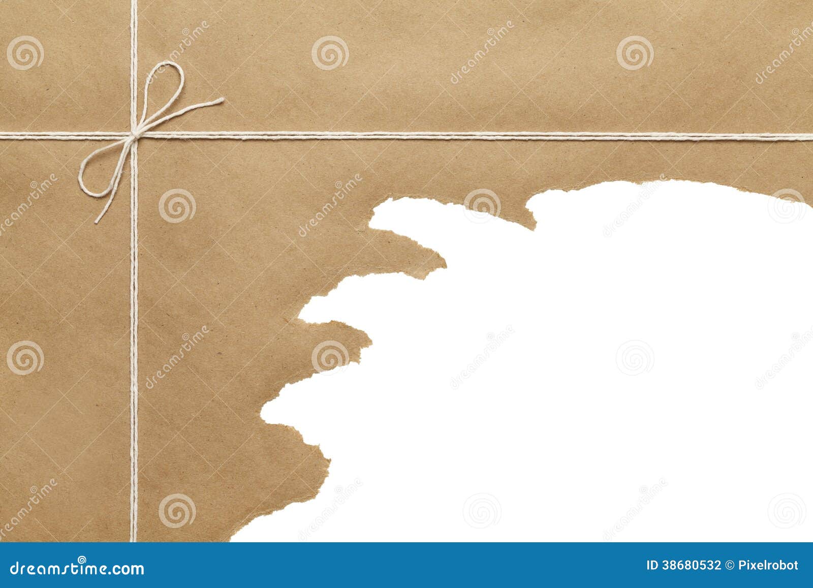 Package Ripped stock photo. Image of cross, backgrounds - 38680532
