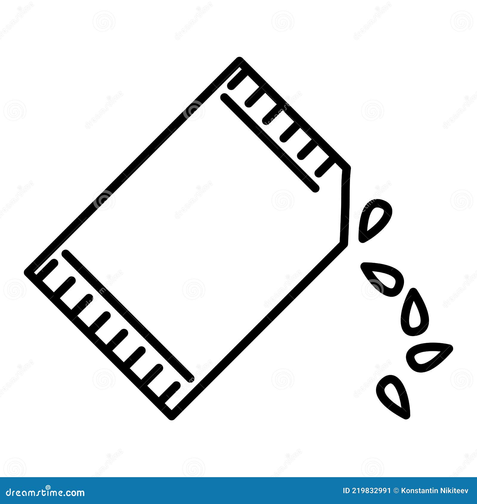 Package of Seeds. Sowing Icon Stock Vector - Illustration of symbol ...