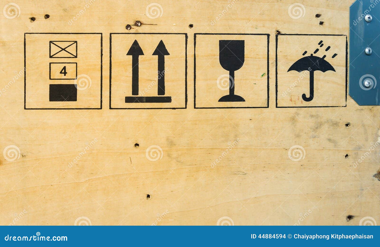 Package Sign stock photo. Image of warning, shipping - 44884594