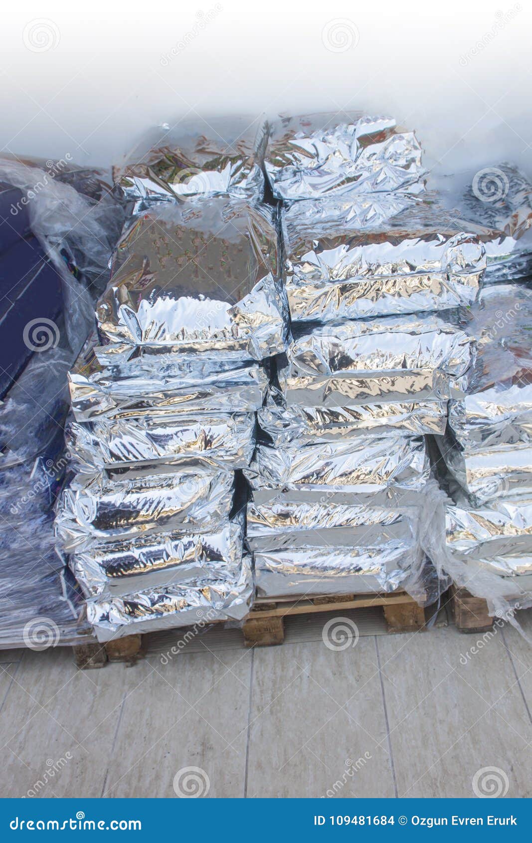 Package silver isolate stock photo. Image of background - 109481684