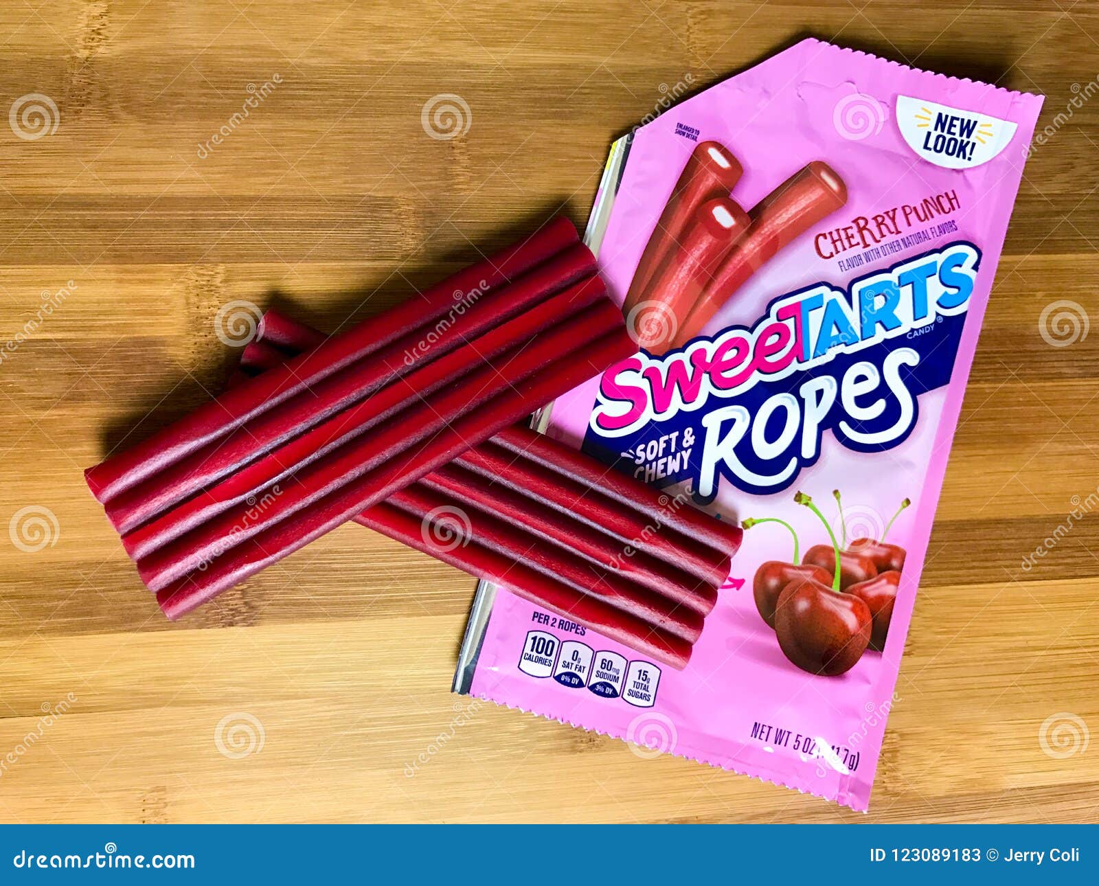 Package of Sweetarts Cherry Ropes Candy Editorial Stock Photo - Image ...