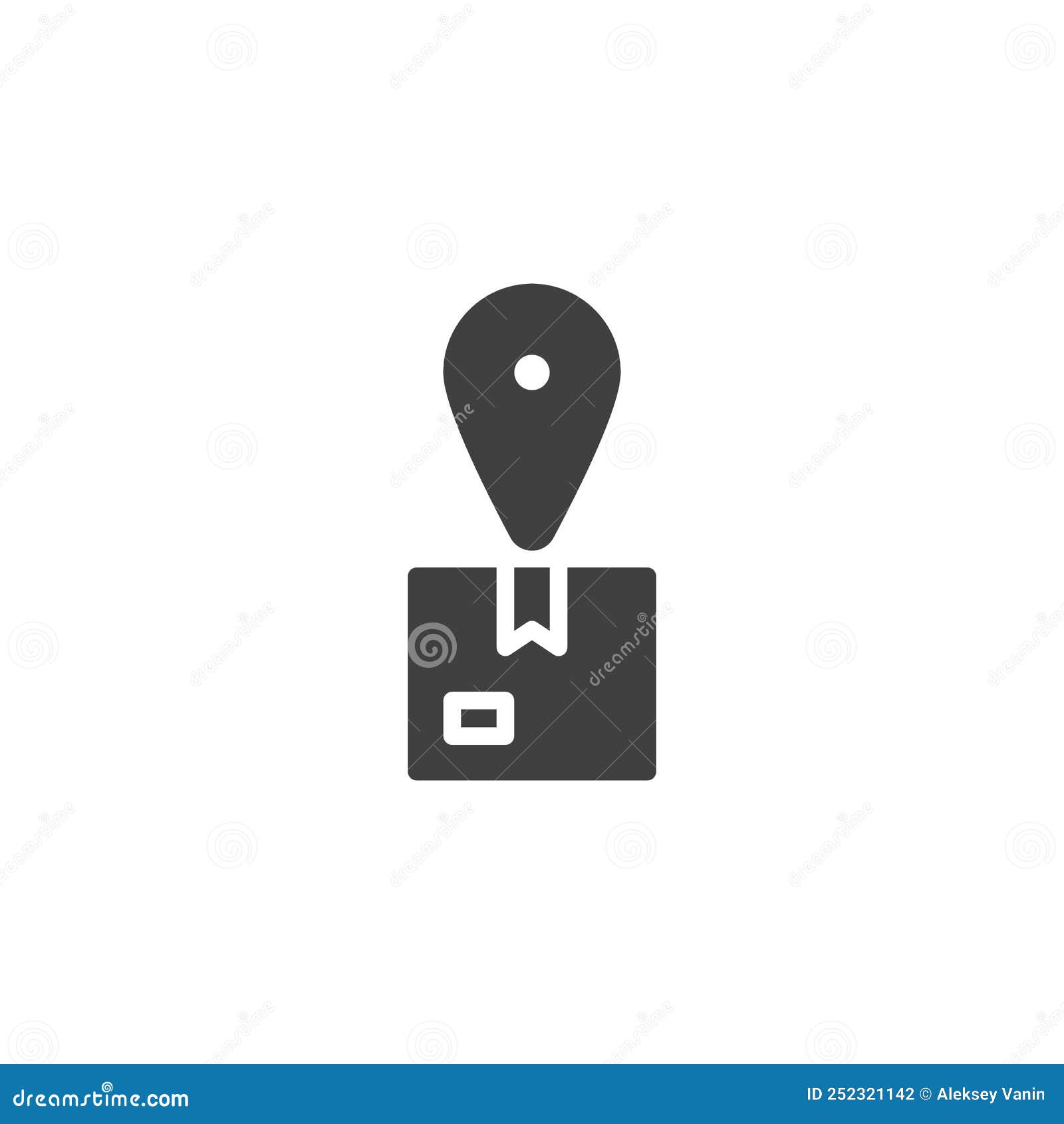 Package Tracking Vector Icon Stock Vector - Illustration of ...