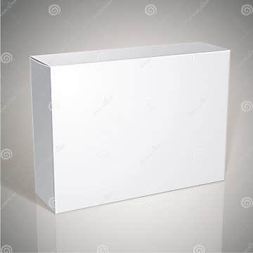 Package White Box Design, Template for Your Package Design, Put Stock ...