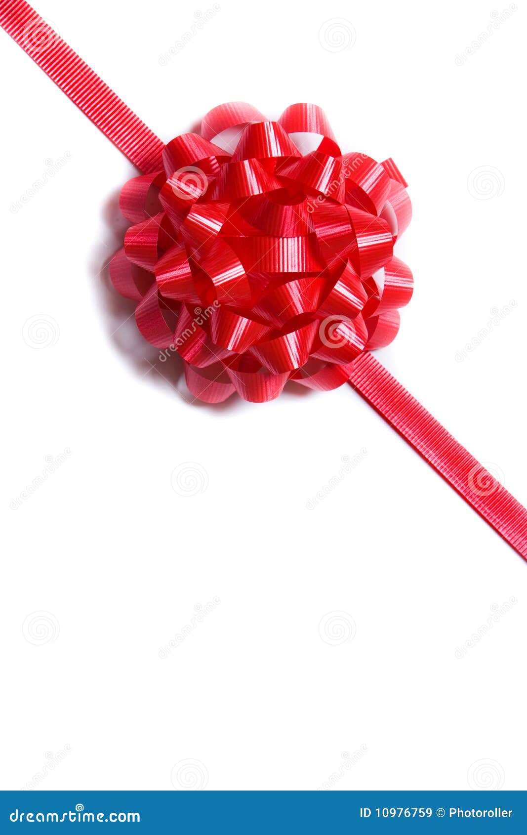 Package Wrapped with a Red Bow Stock Image - Image of decoration ...