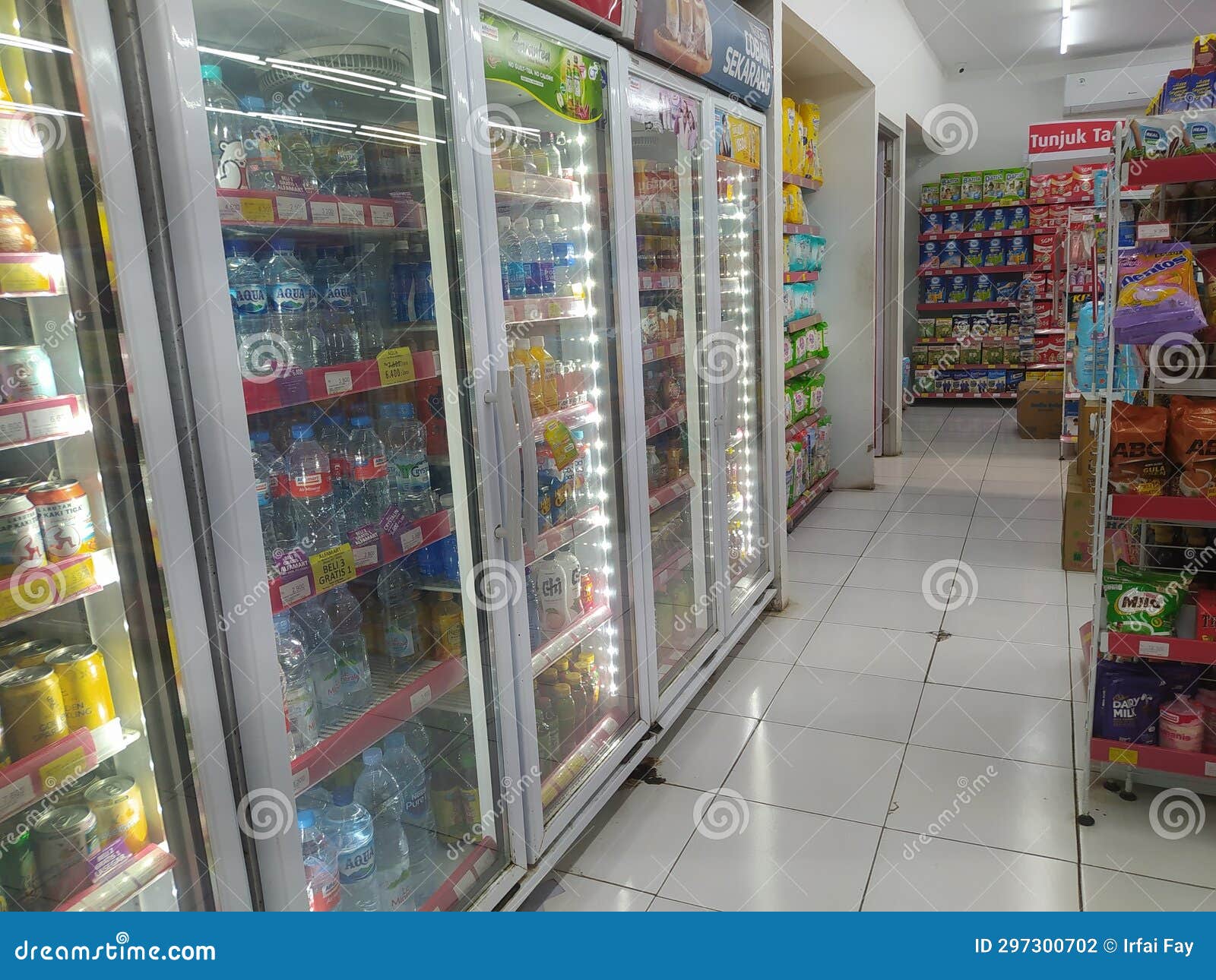 Packaged Beverage Products in Minimarket Editorial Photography - Image ...